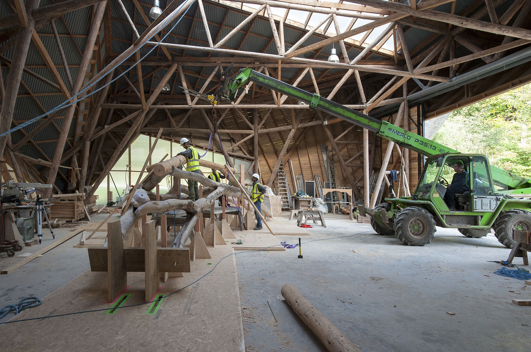 Wood Chip Barn by Design + Make - Architizer
