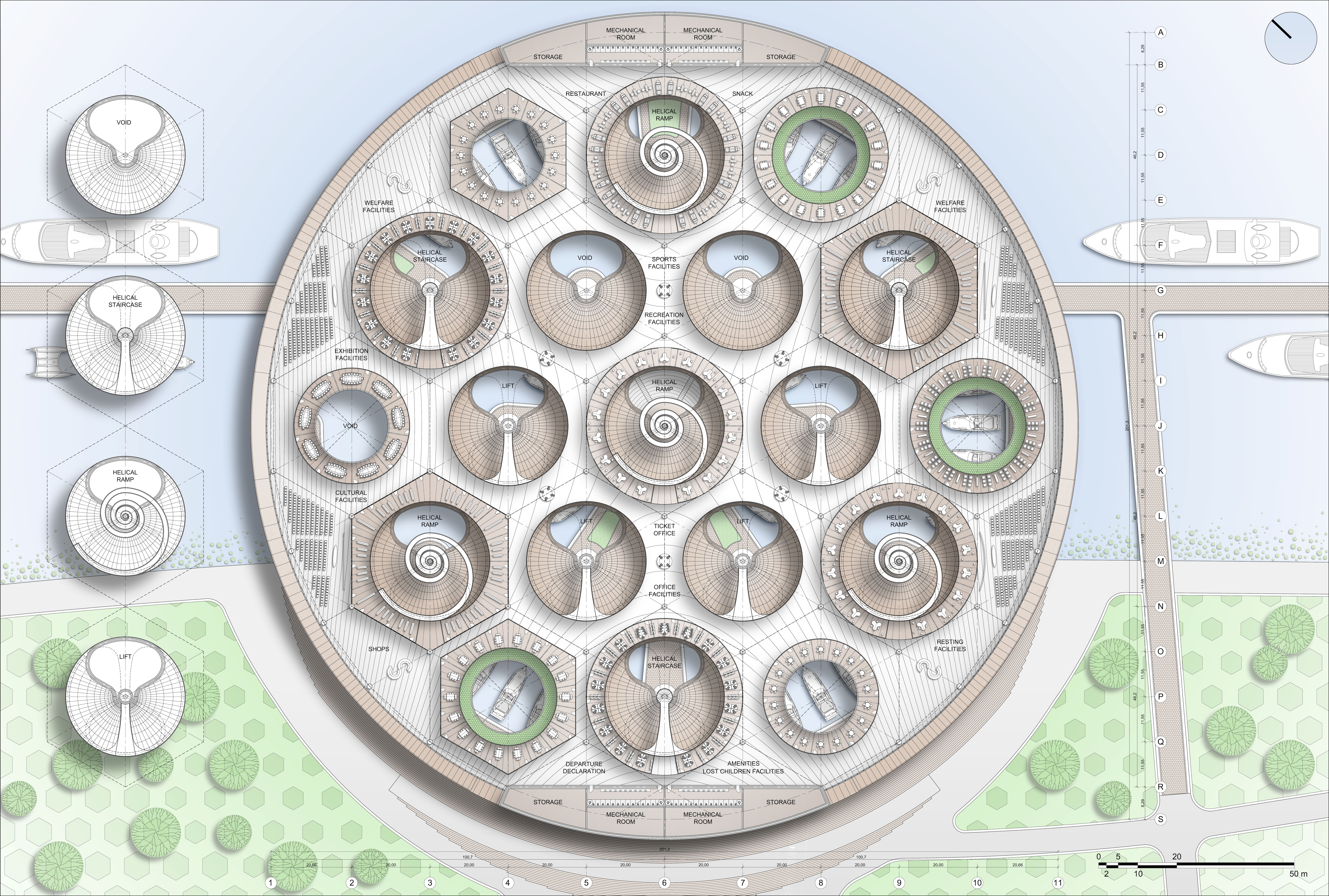 Manta Ray by Vincent Callebaut Architectures - Architizer