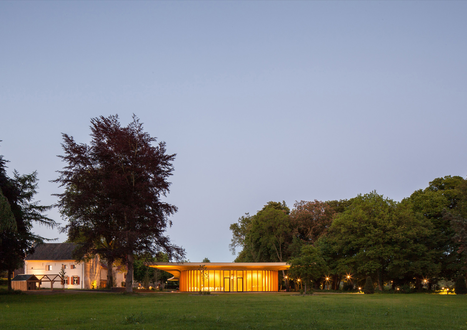 St. Gerlach Pavilion & Manor Farm by Mecanoo - Architizer