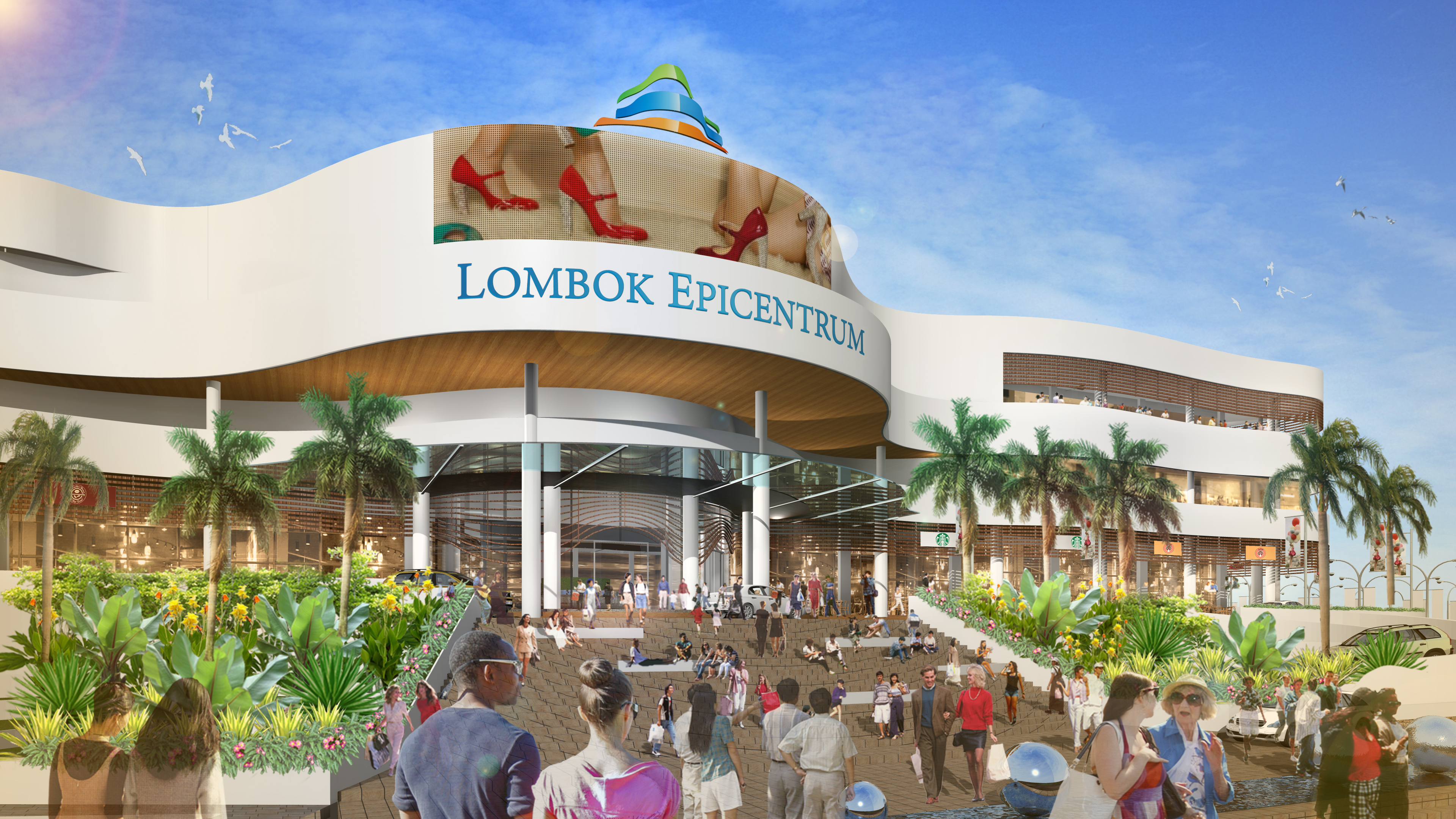 Lombok Epicentrum Mall by McKingley + Team Architects - Architizer