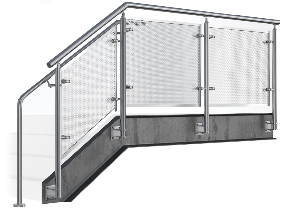 CIRCA™ Perf Metal Railing System from VIVA Railings - Architizer