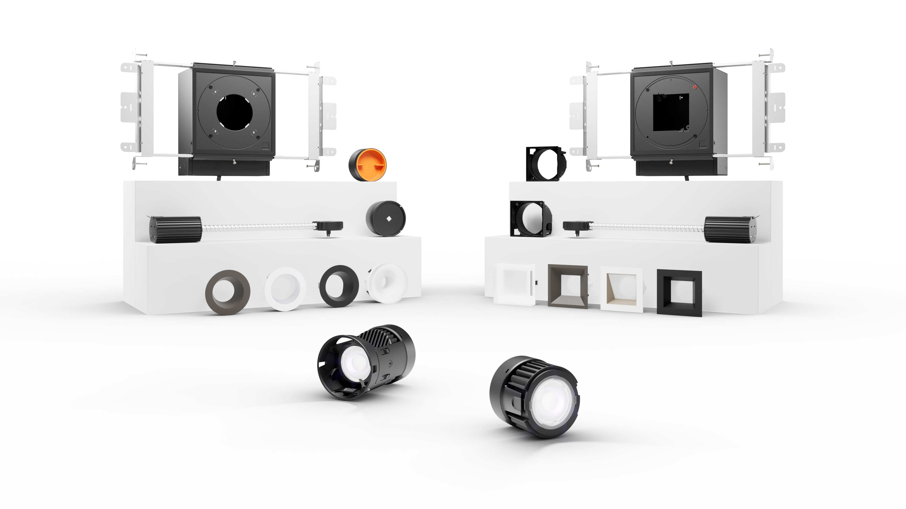 X Series 2-inch Modular Downlights from DMF Lighting - Architizer