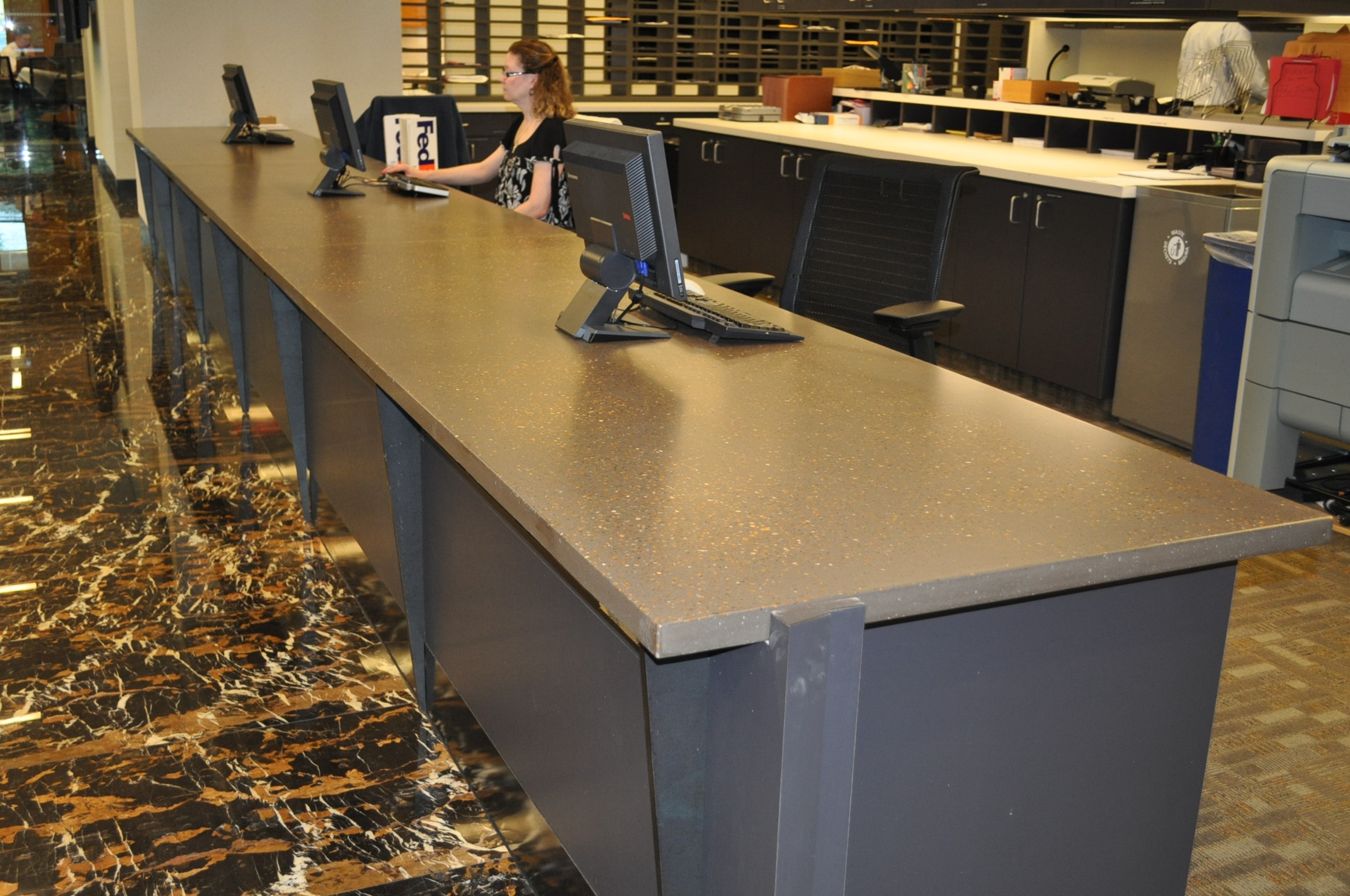 Reception Desk Countertops from Dex Industries Inc - Architizer