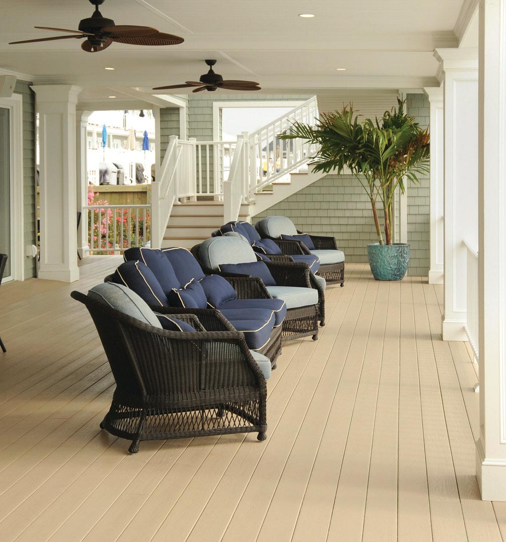 TimberTech Harvest Collection Advanced PVC Decking from TimberTech ...