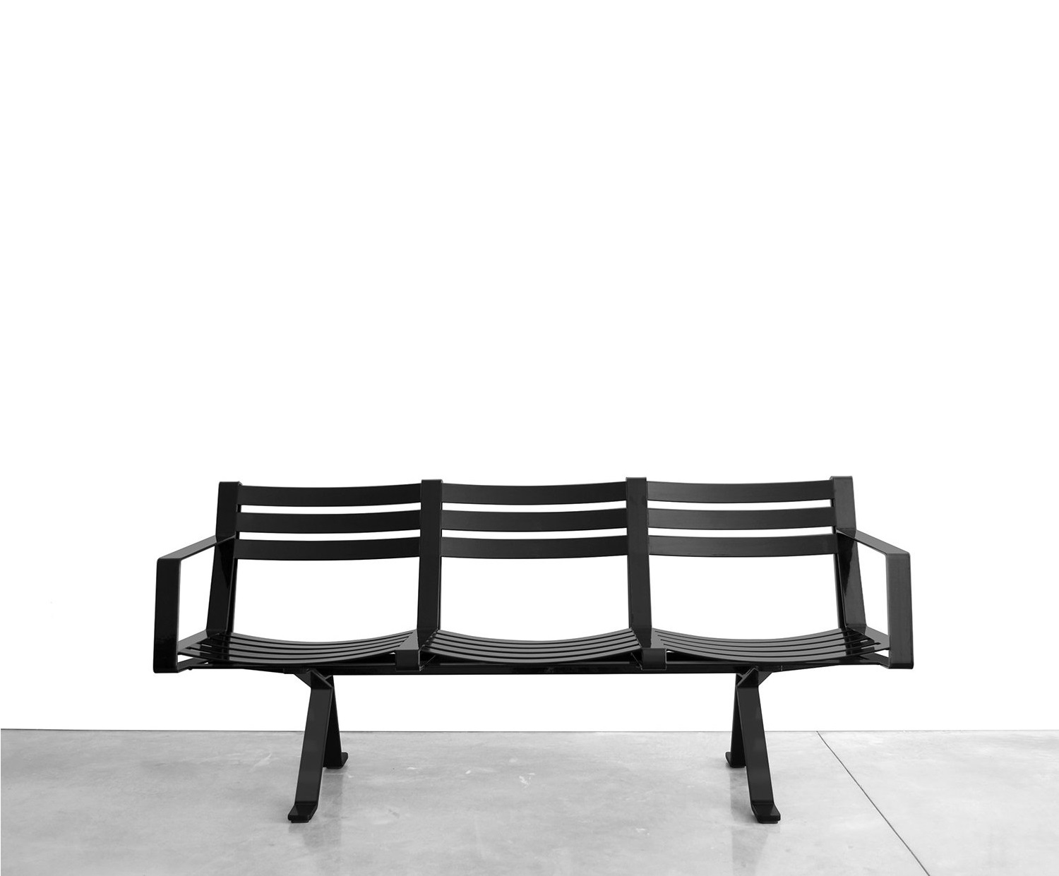 ROADRUNNER BENCH - STEEL, 3 SEAT from DoubleButter - Architizer