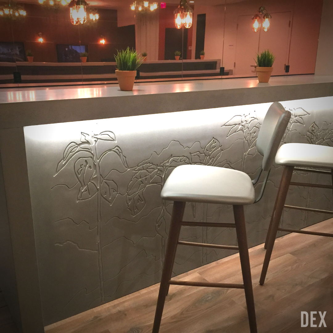 Concrete Bar Tops from Dex Industries Inc - Architizer