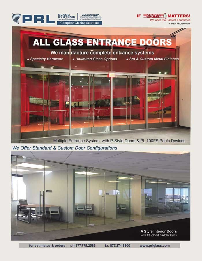 All-Glass Entrance Doors from PRL Glass Systems Inc. - Architizer