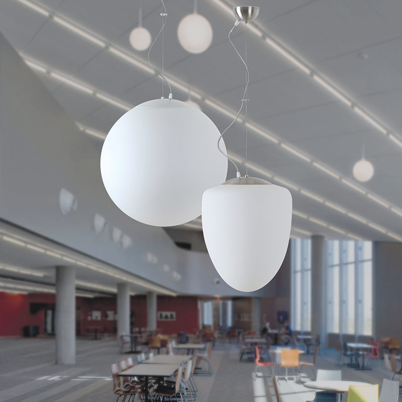 Arctic LED Glass Pendants from Delray Lighting LLC - Architizer