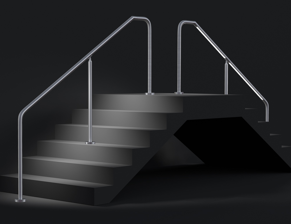 iRAIL™ Linear - LED Illumianted Railing from VIVA Railings - Architizer
