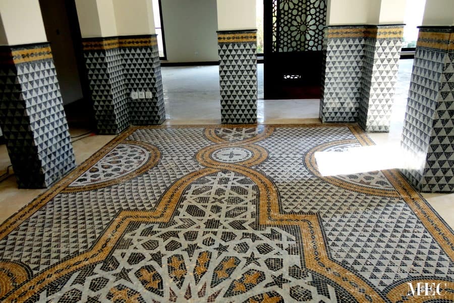 Moroccan Zillij Tile Art from MEC ARTWORKS - Architizer