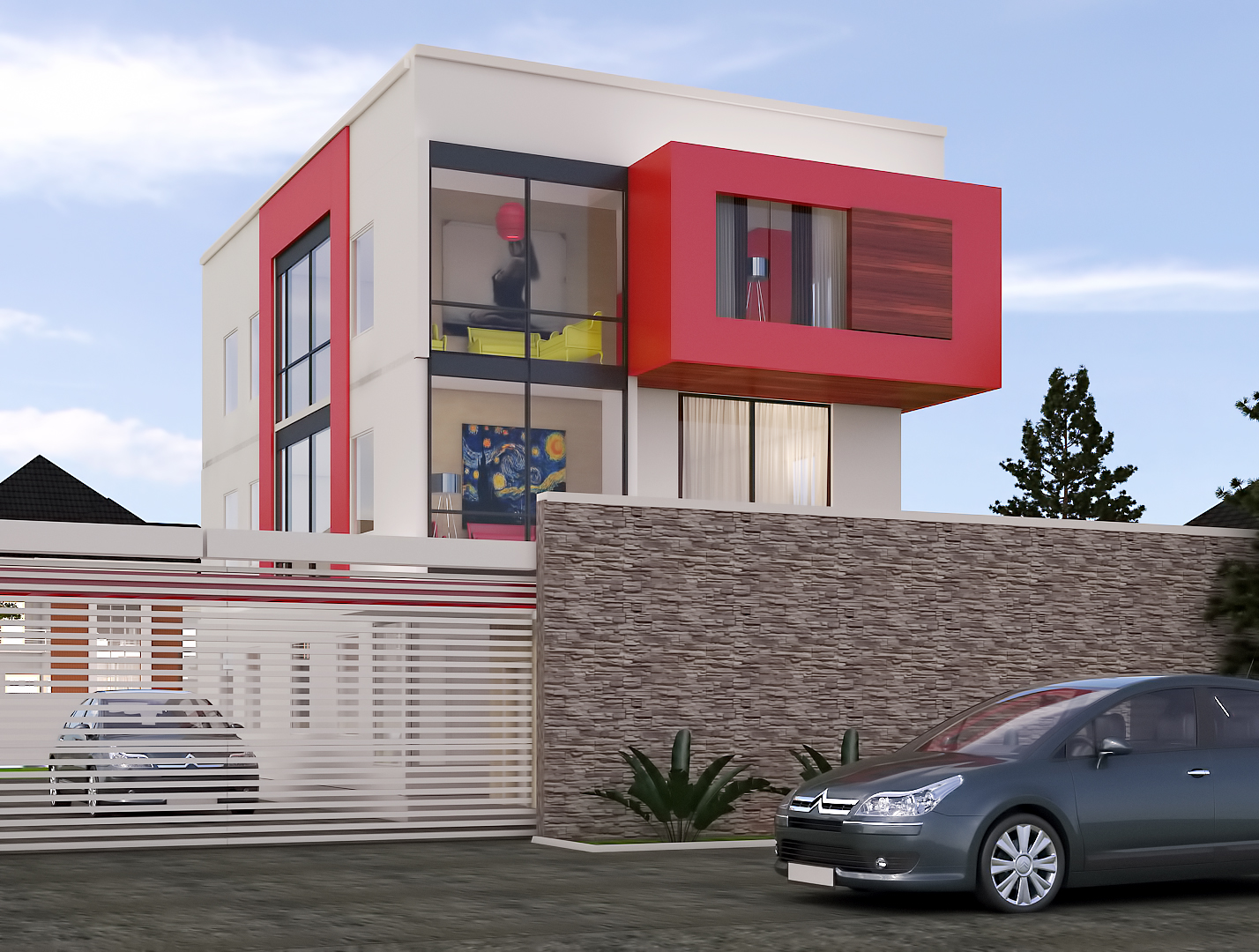 Red Box house by virtual works limited - Architizer