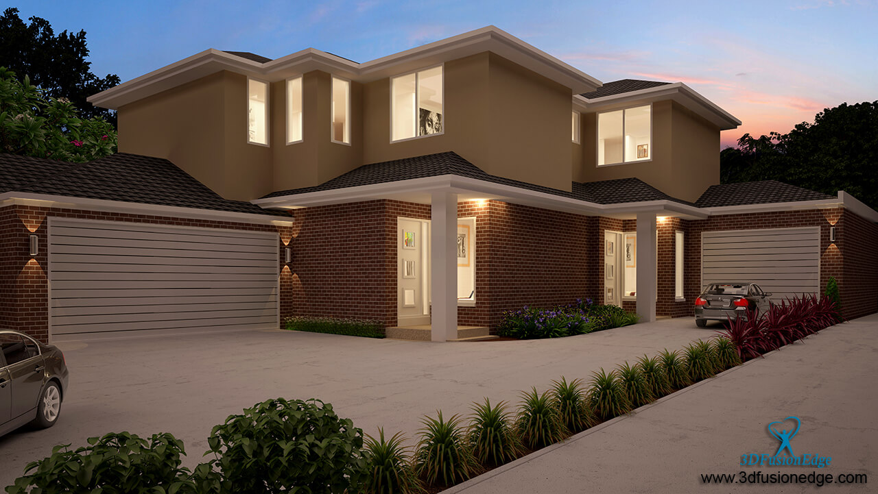 3D Exterior Visualization Studio by 3DFusionedge Exterior Design ...