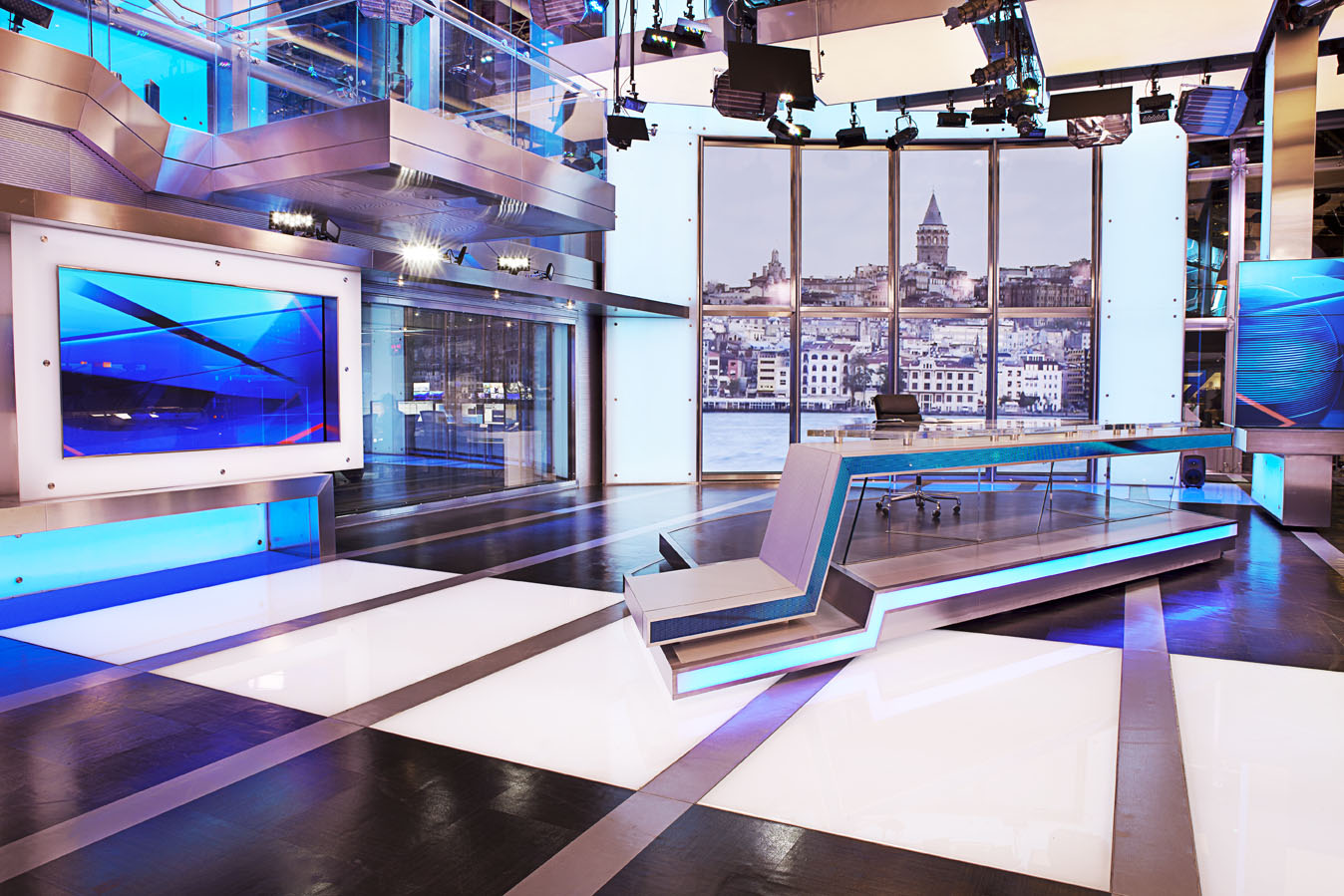 DOĞUŞ MEDIA GROUP | NTV AND CNBC-E STUDIOS by Clickspring Design ...