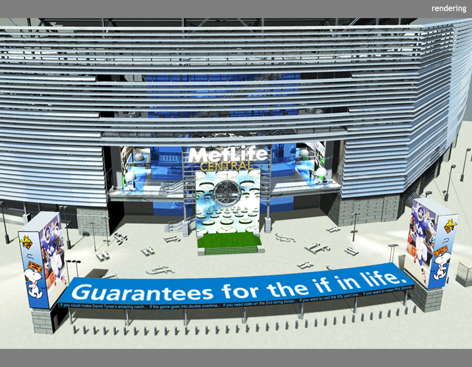 METLIFE | METLIFE CENTRAL AT THE NEW MEADOWLANDS STADIUM - Architizer