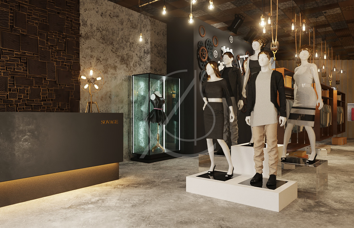 Industrial Retail Store for SOVAGE by Katy Smith - Architizer