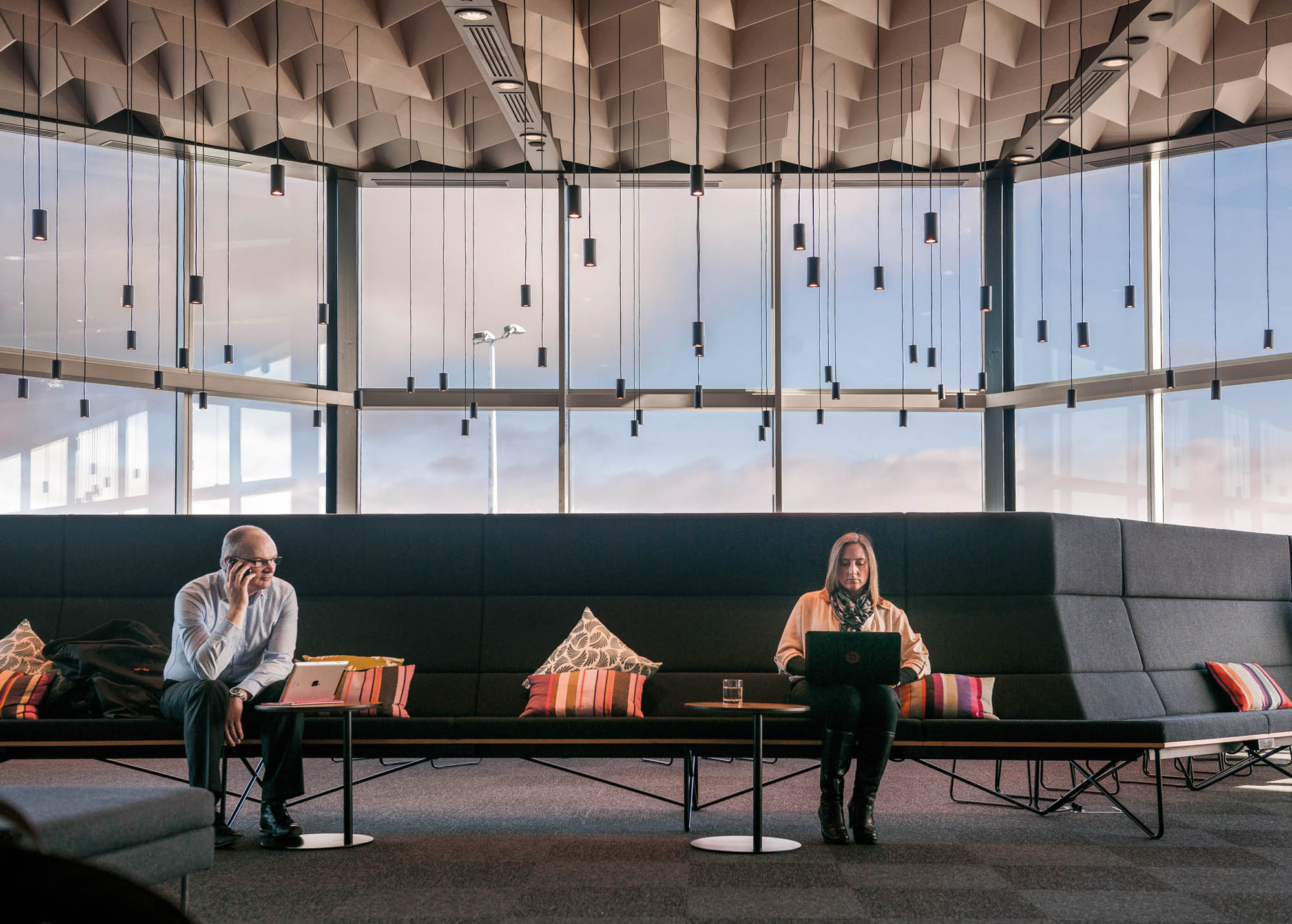 Air NZ Koru Lounge by Jasmax - Architizer