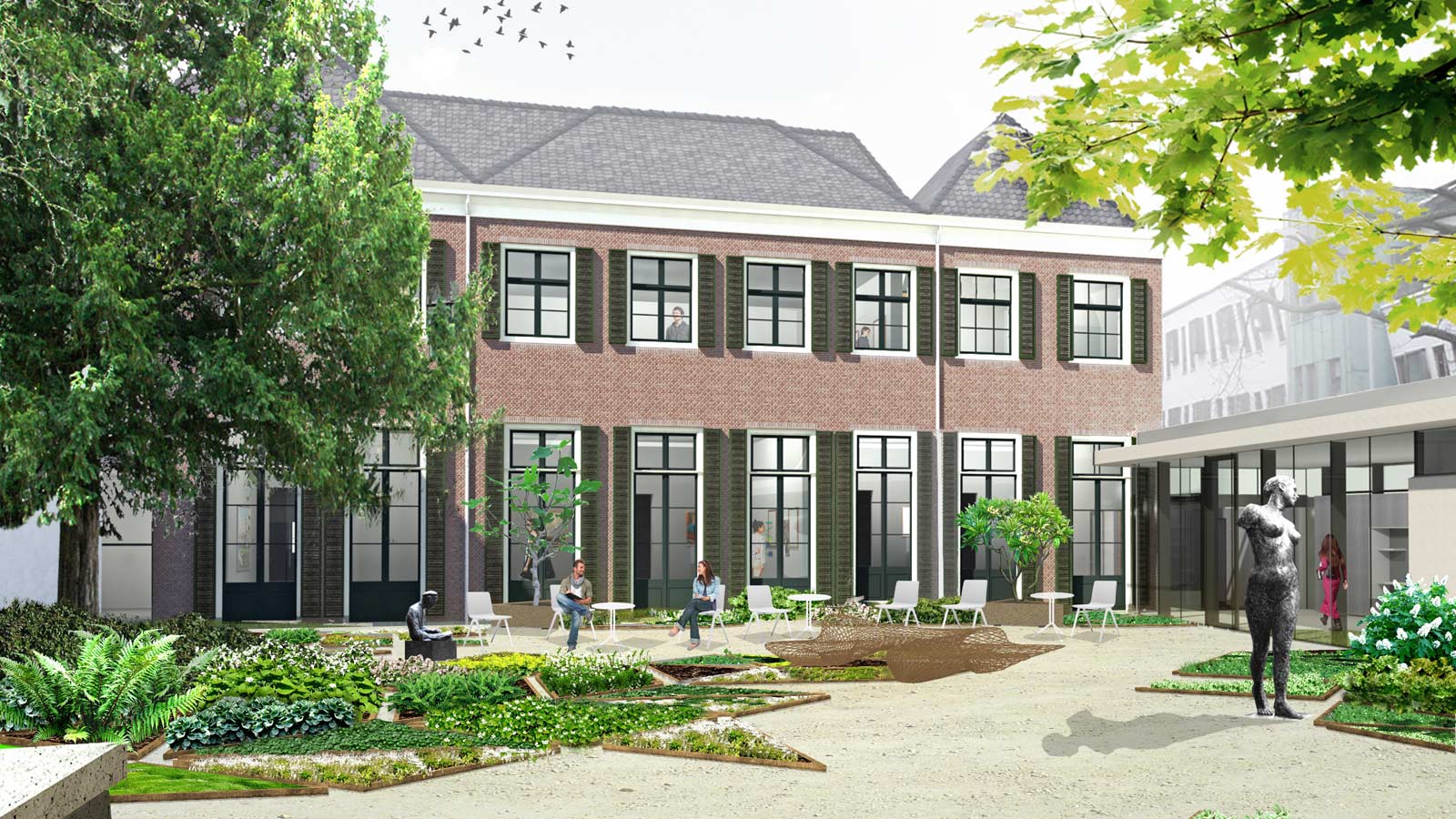 Museum Garden Hof van Heeckeren by LOLA landscape architects - Architizer