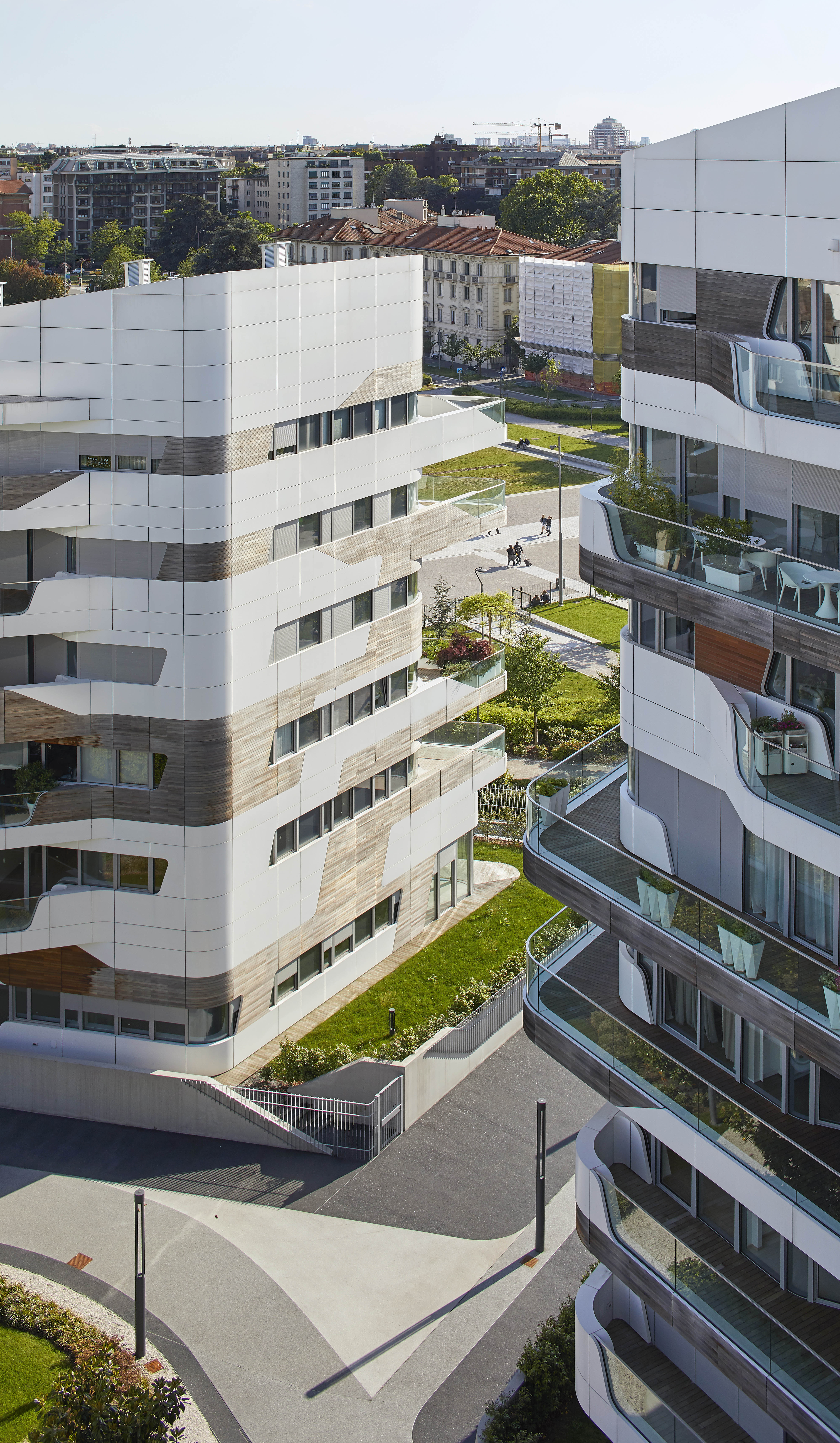 City Life Milano Residential Complex by Zaha Hadid Architects - Architizer