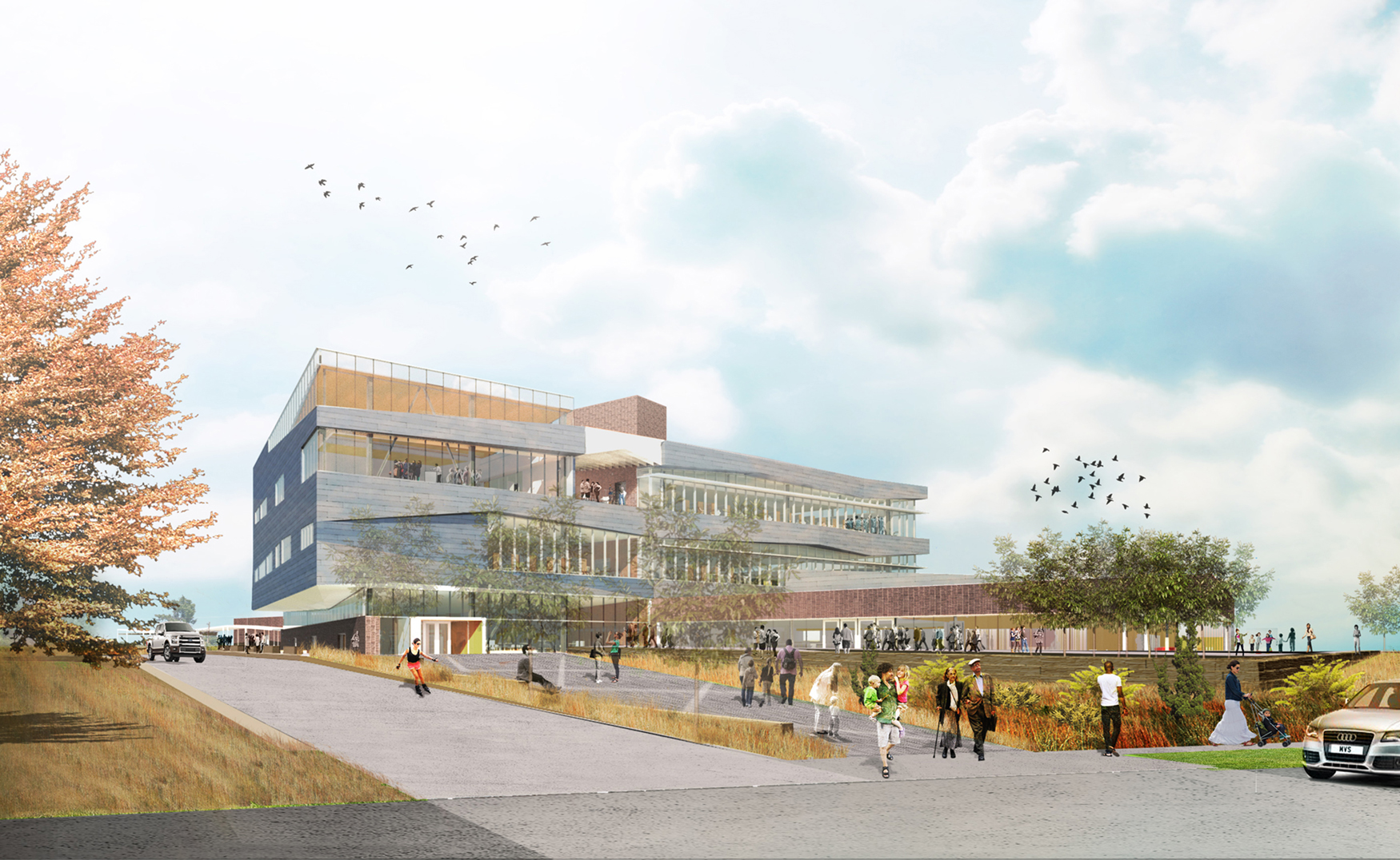 Norman Central Library by TEN x TEN Landscape Architecture and Urbanism ...