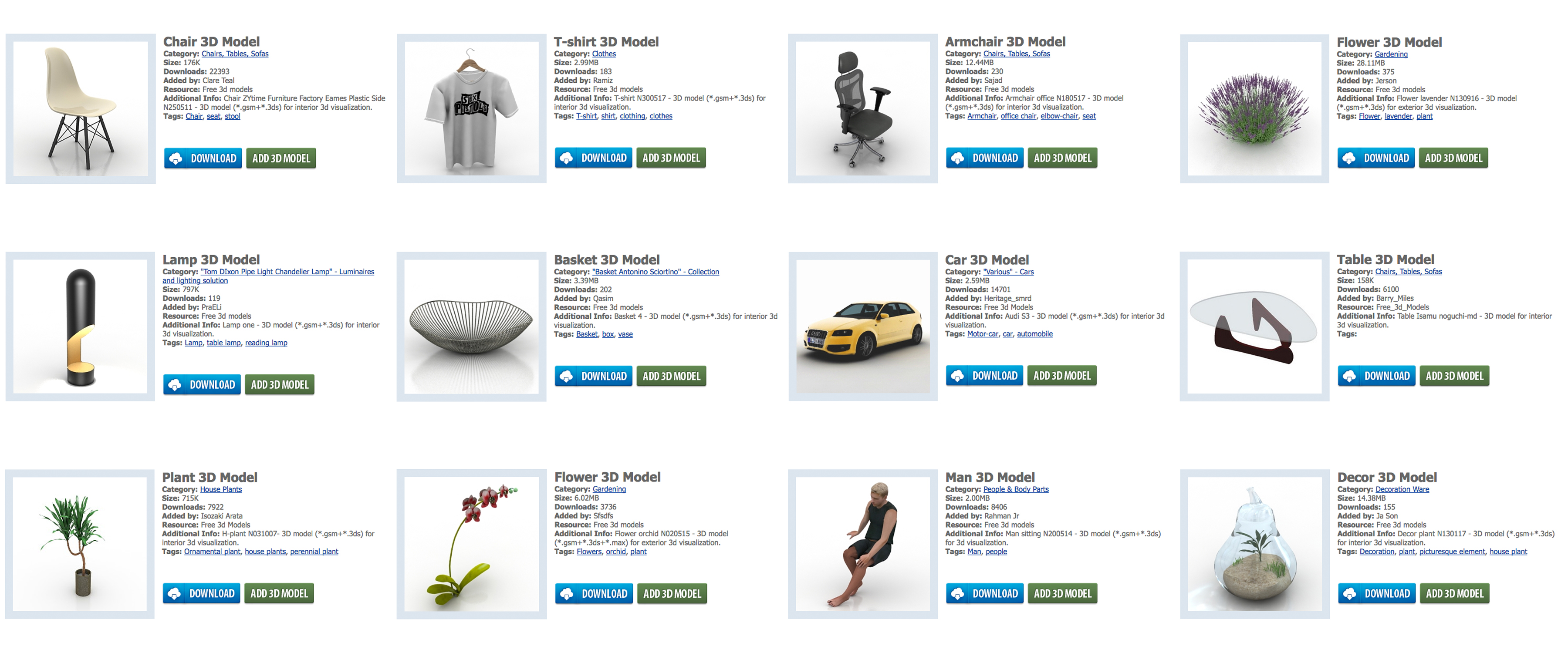 Free: Thousands of 3-D Objects Ready to Use in Your Renderings ...