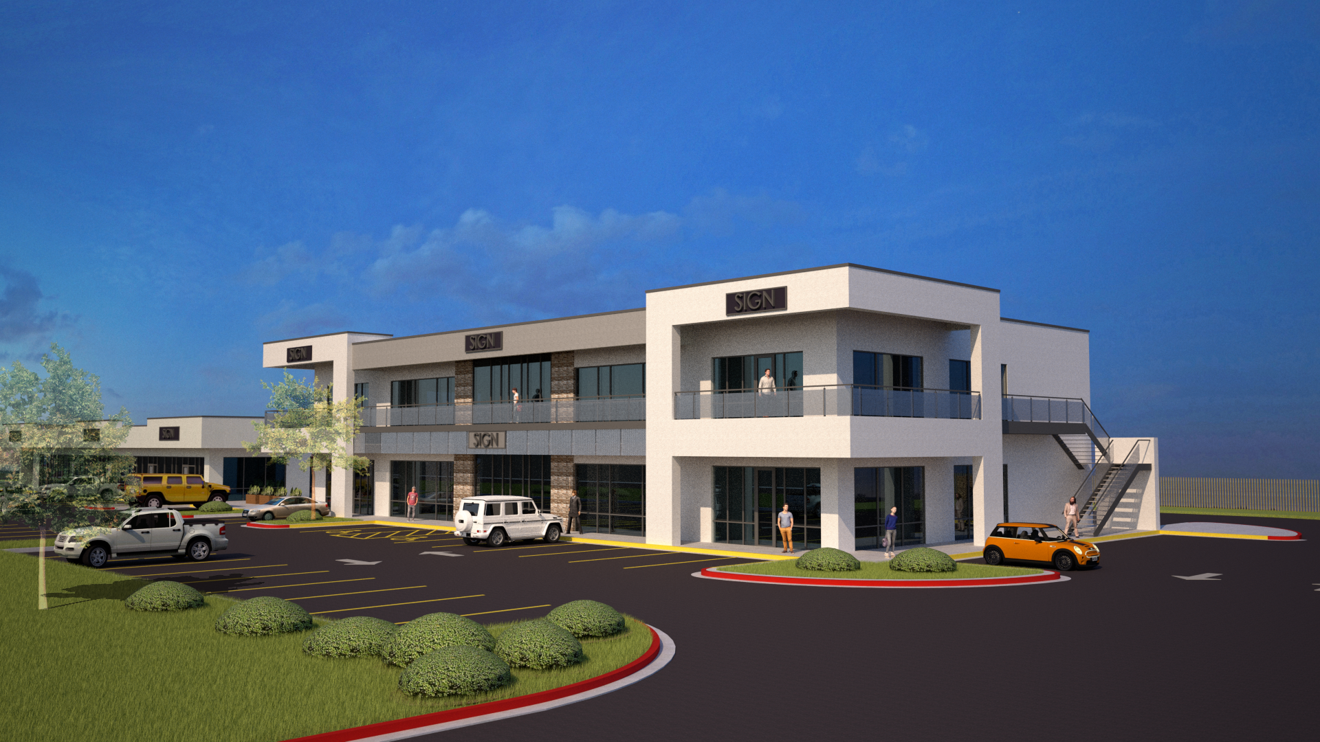 Hutto Plaza by William Webb Design Studio - Architizer