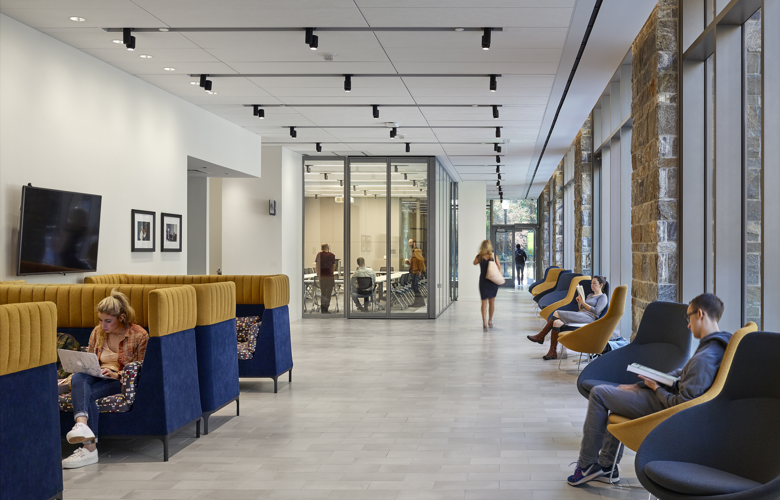 Georgetown University Pedro Arrupe, S.J Hall by Sasaki - Architizer