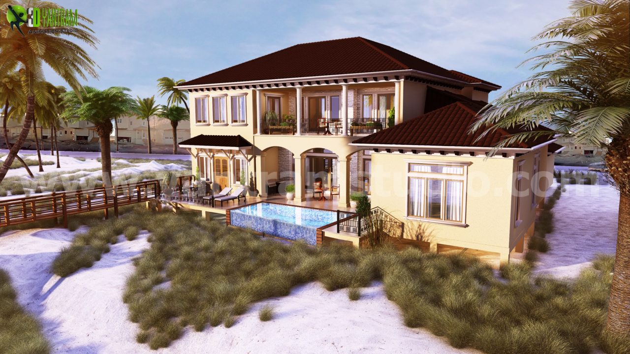 Beach Side House Ideas by Yantram Architectural Visualization Firms ...