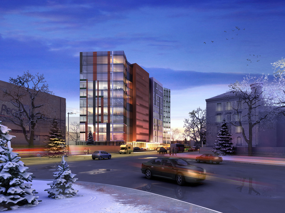 Office Building Project by Architectural bureau A.Len - Architizer