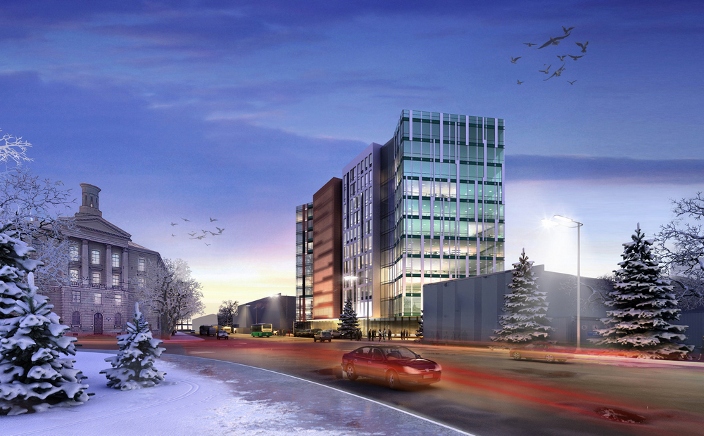 Office Building Project by Architectural bureau A.Len - Architizer