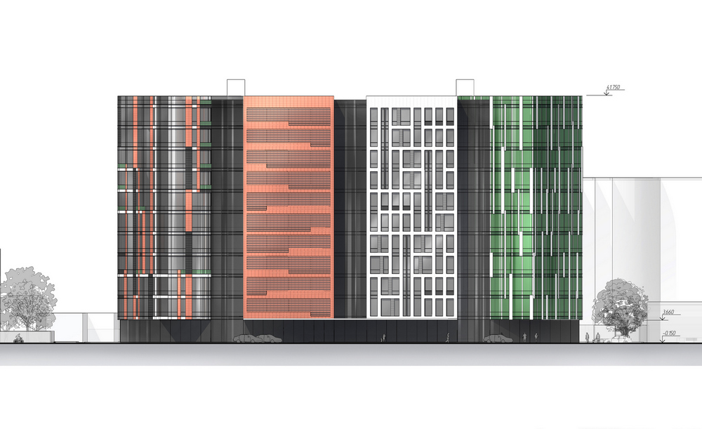 Office Building Project by Architectural bureau A.Len - Architizer