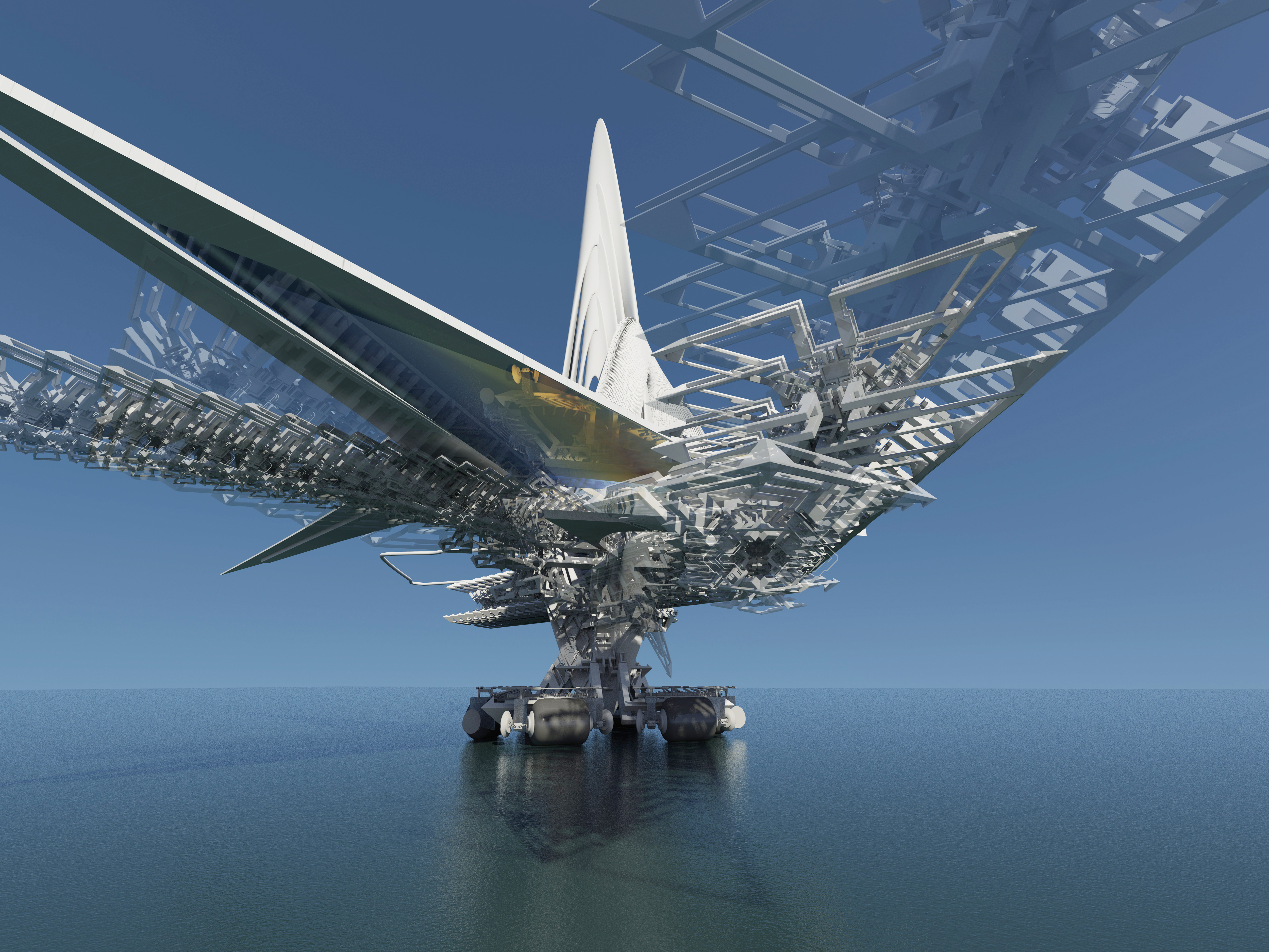 Revolving Sail Bridge by Margot Krasojevic Architecture - Architizer