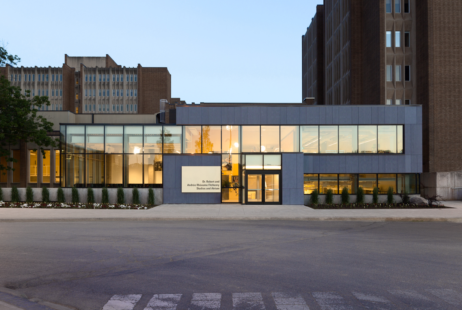 McMaster Fitzhenry Studios & Atrium by DPAI Architecture Inc. - Architizer