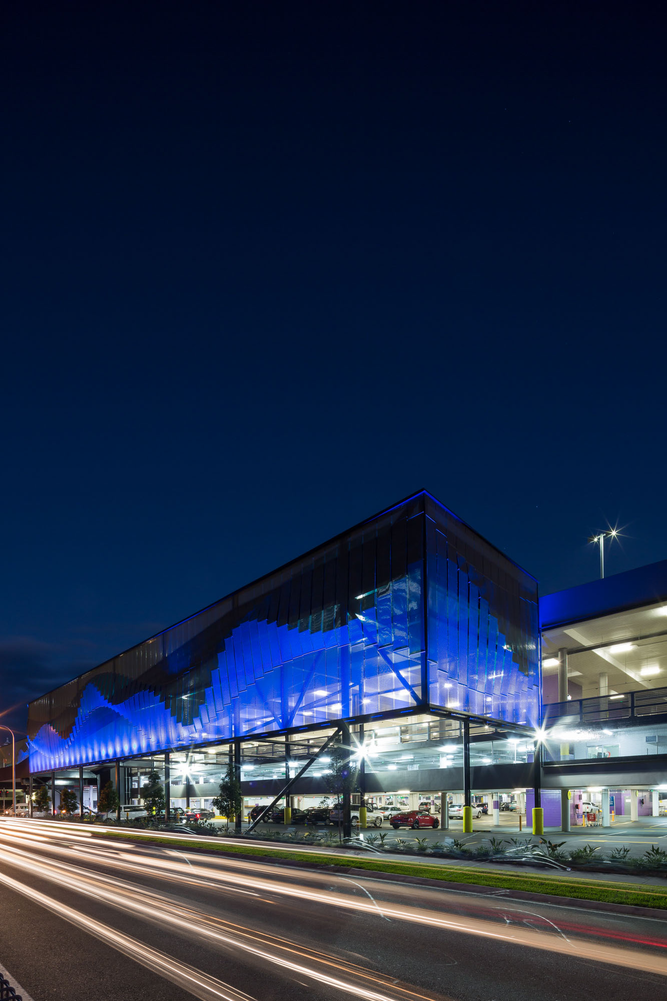 Pacific Fair Shopping Center Carpark Facade by Kaynemaile Ltd - Architizer