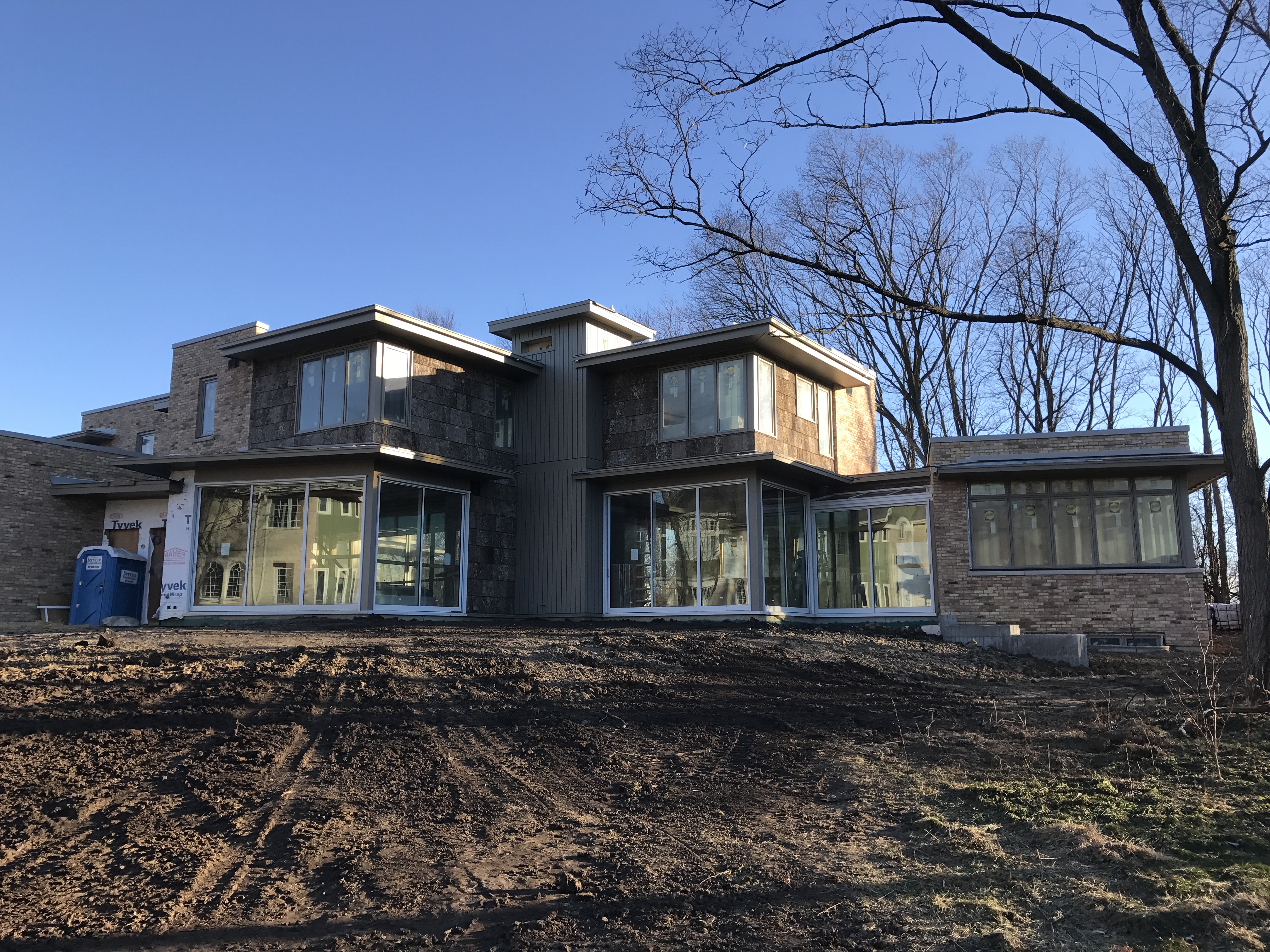 Contemporary Burr Ridge Home by Mark Eric Benner - Architects, Ltd ...