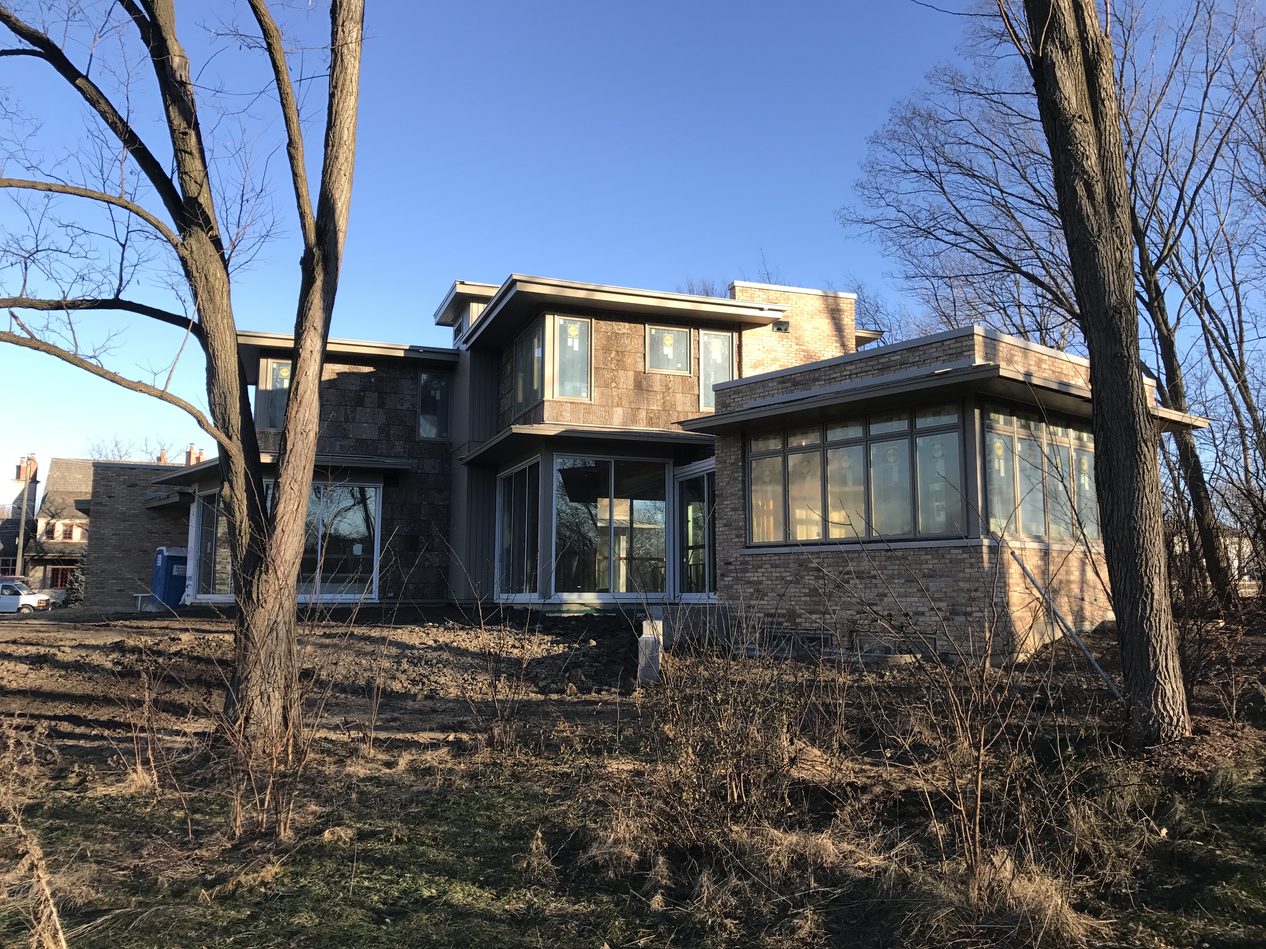 Contemporary Burr Ridge Home by Mark Eric Benner - Architects, Ltd ...