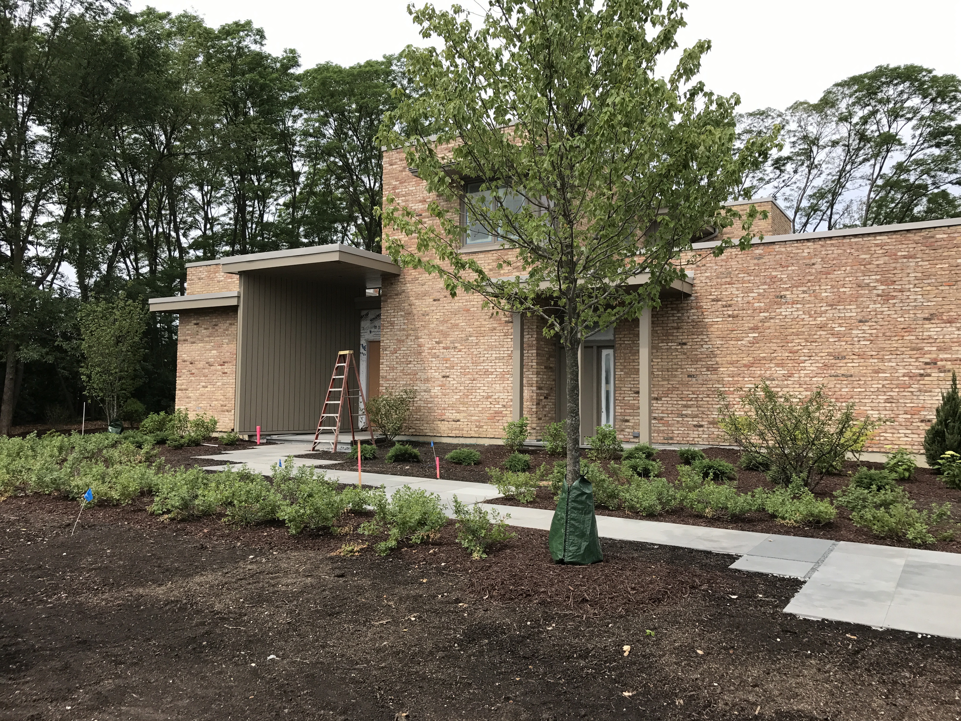 Contemporary Burr Ridge Home by Mark Eric Benner - Architects, Ltd ...