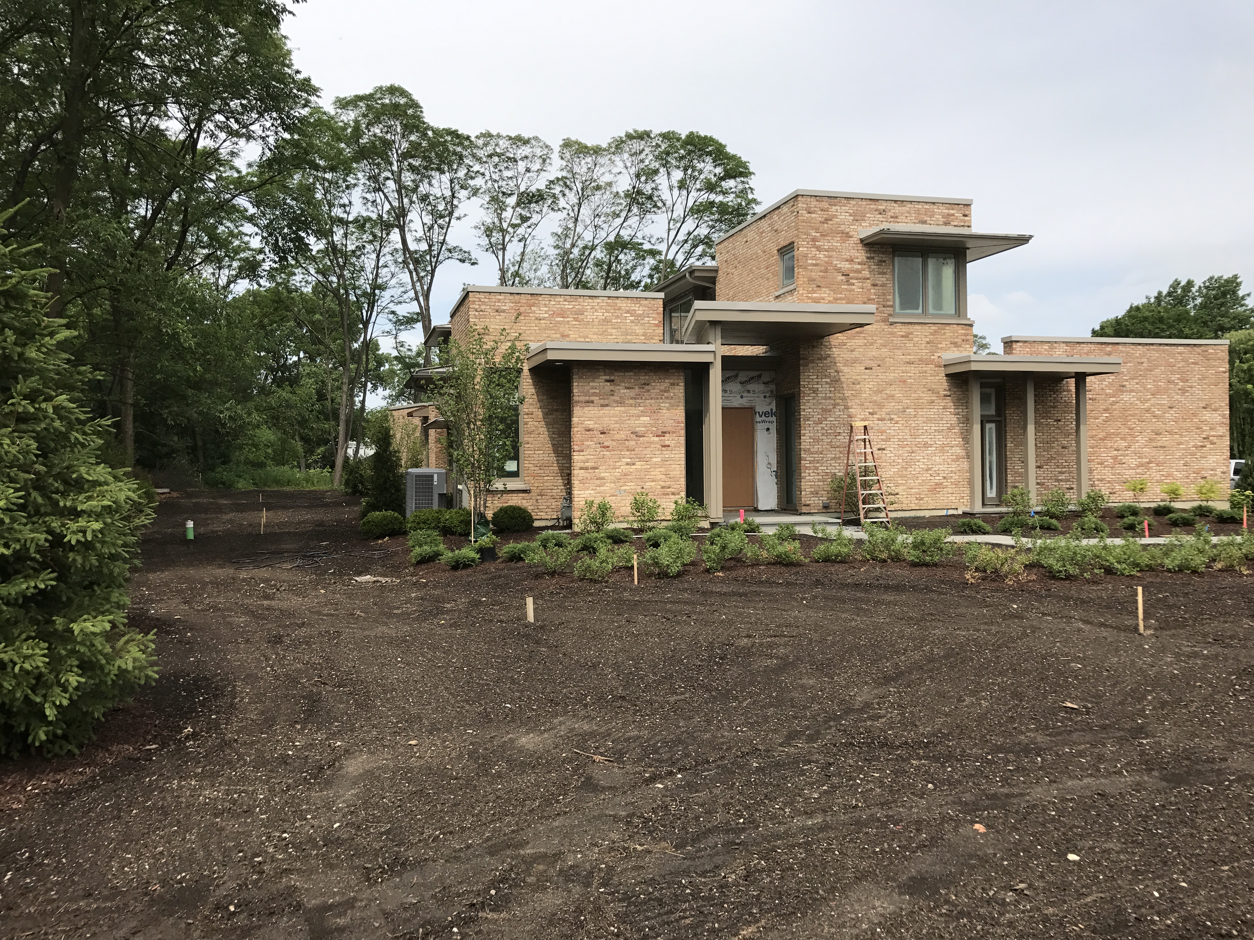 Contemporary Burr Ridge Home by Mark Eric Benner - Architects, Ltd ...