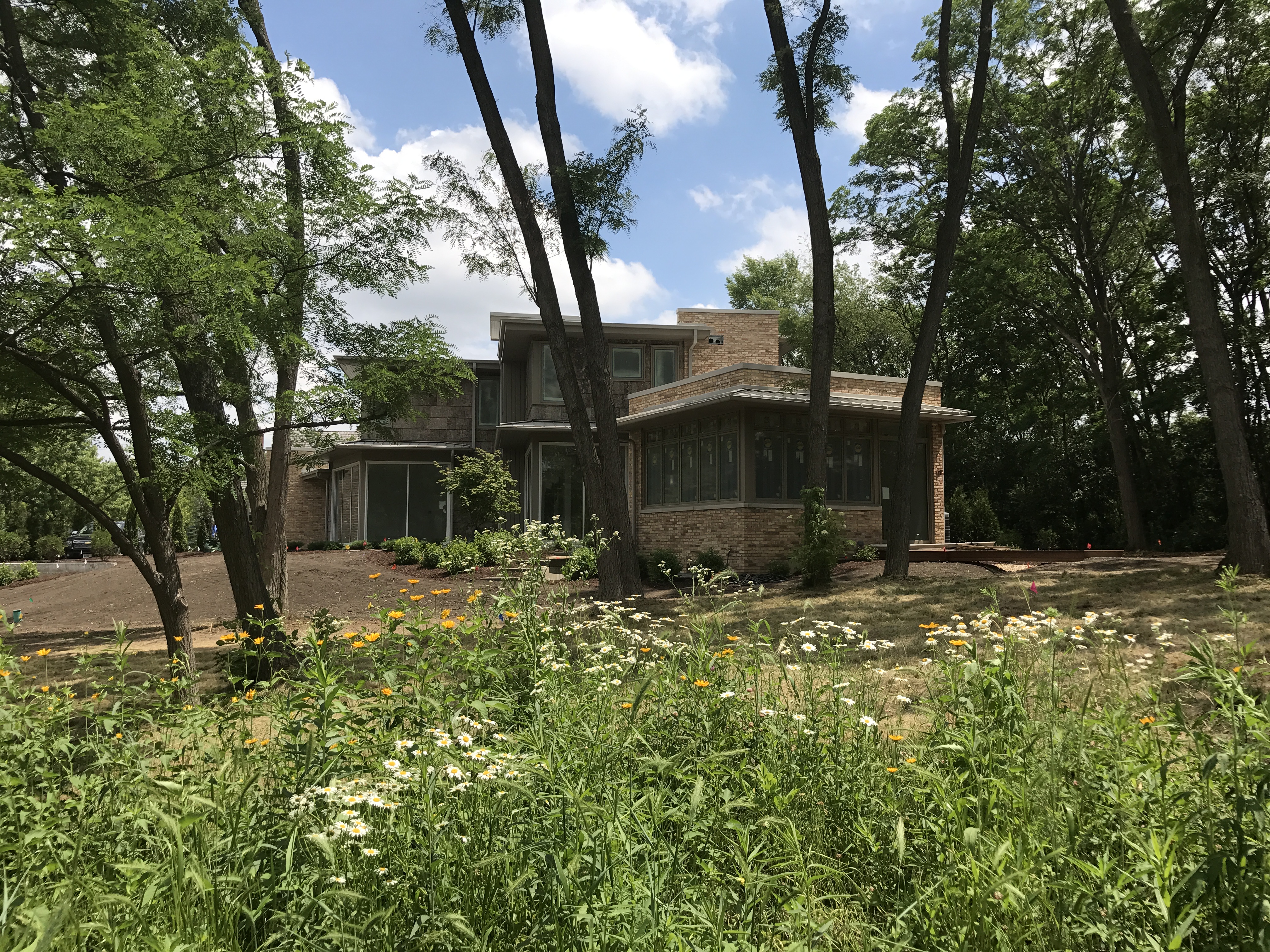 Contemporary Burr Ridge Home by Mark Eric Benner - Architects, Ltd ...