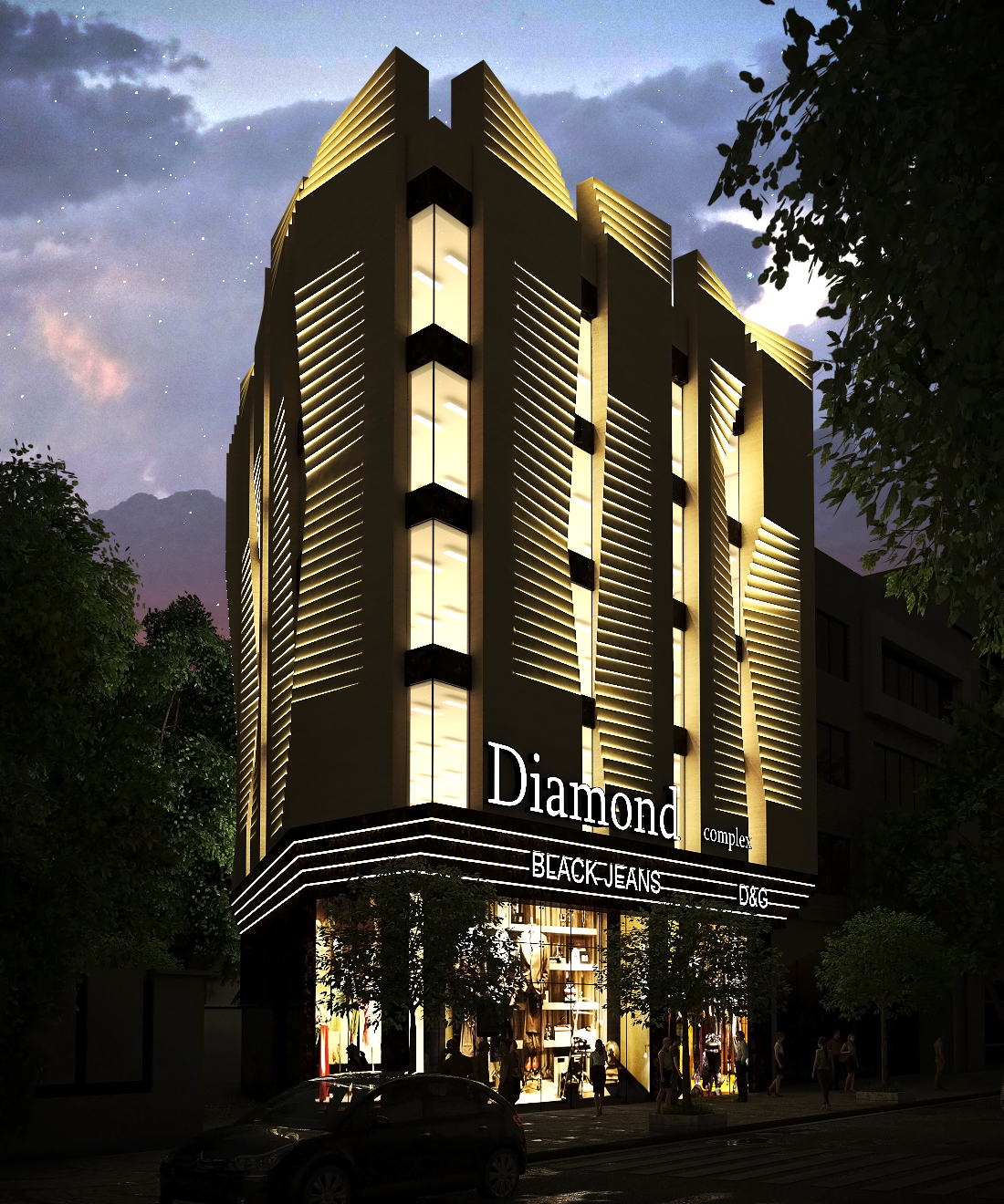Diamond Complex by Mostafa Shahbazian & Partners - Architizer