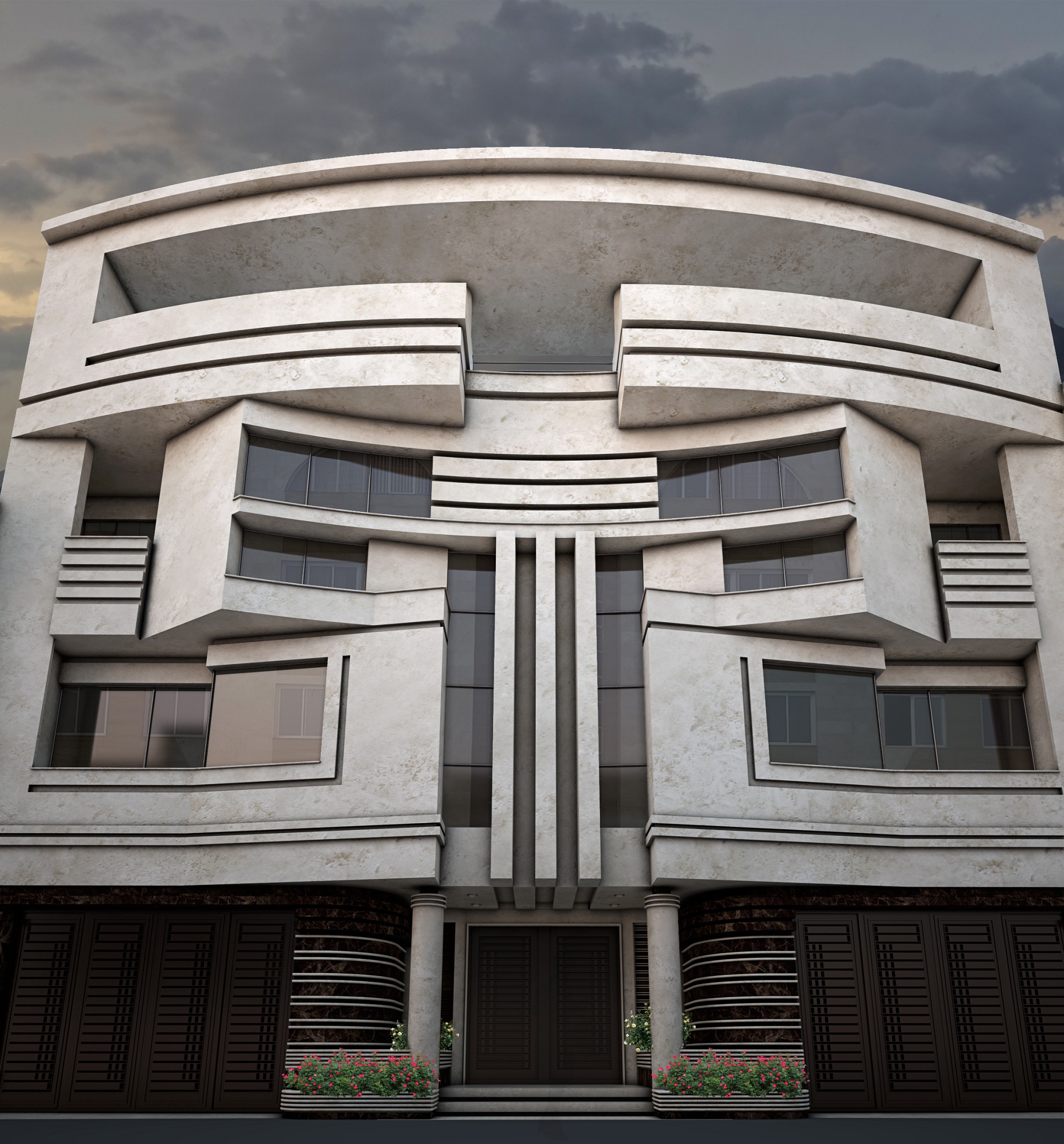 Dr. Moradi Private House by Mostafa Shahbazian & Partners - Architizer