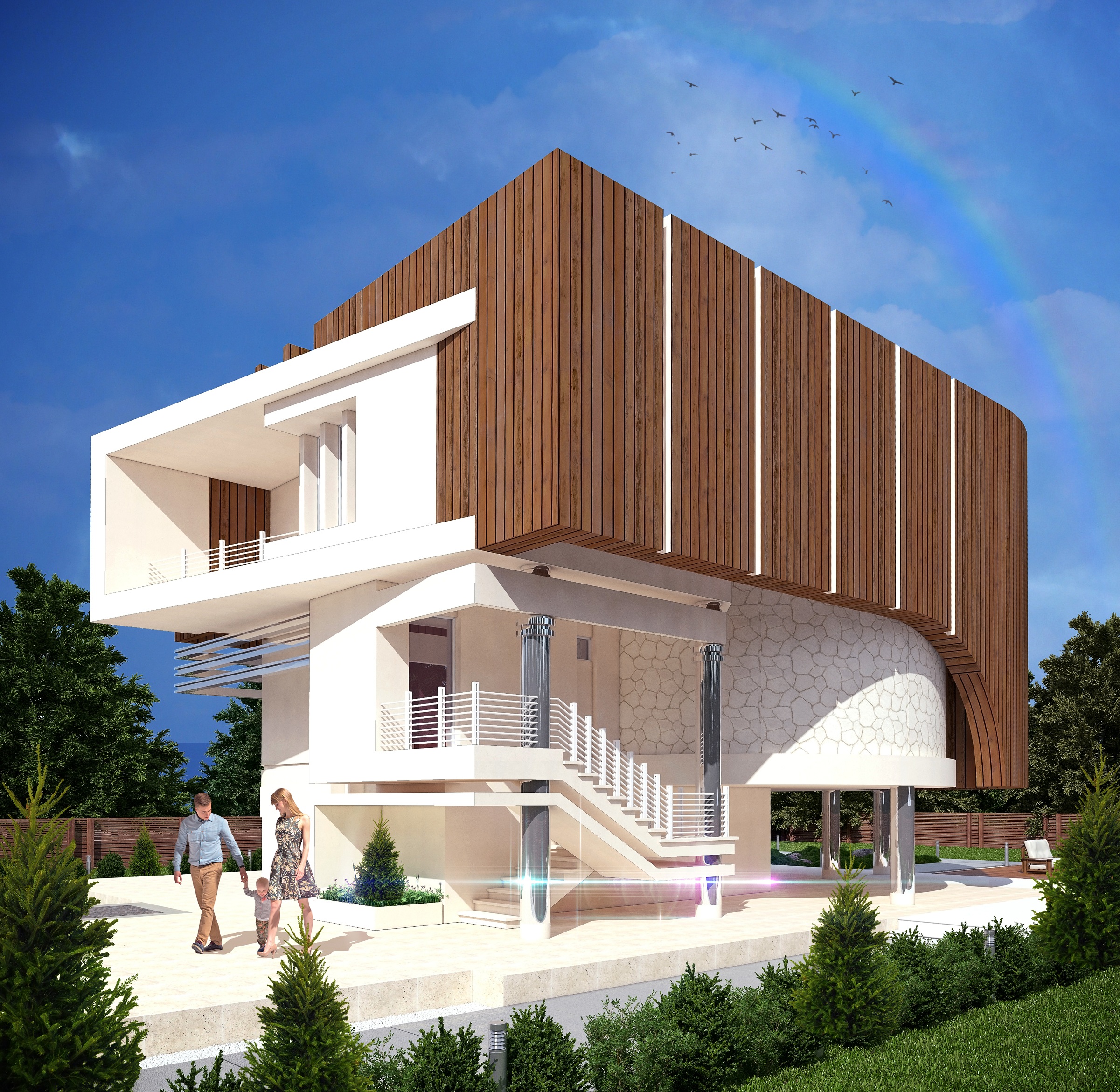 Villa Fatehi by Mostafa Shahbazian & Partners - Architizer