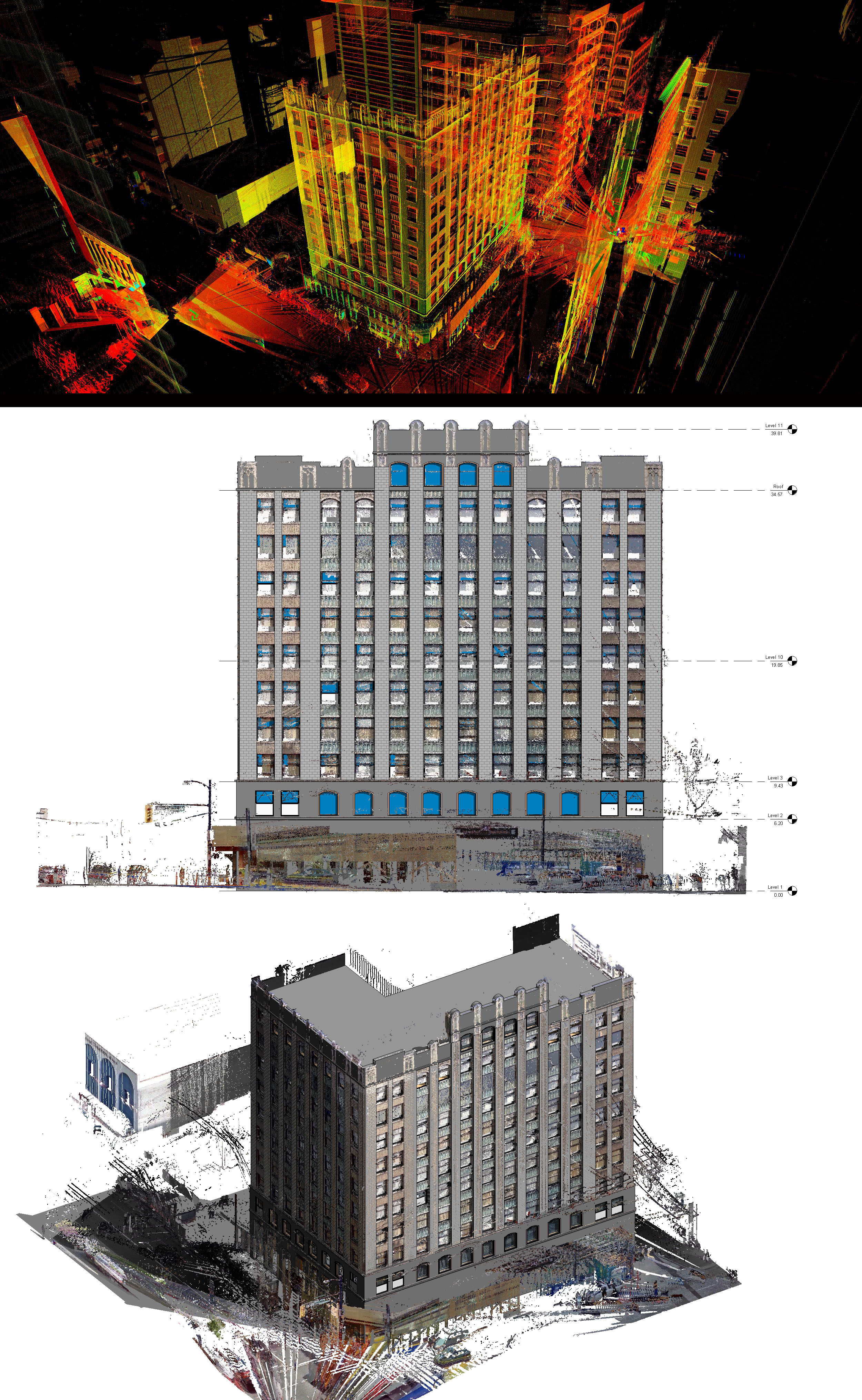 As-Built laser scan and Revit model by Aero Geometrics - Architizer