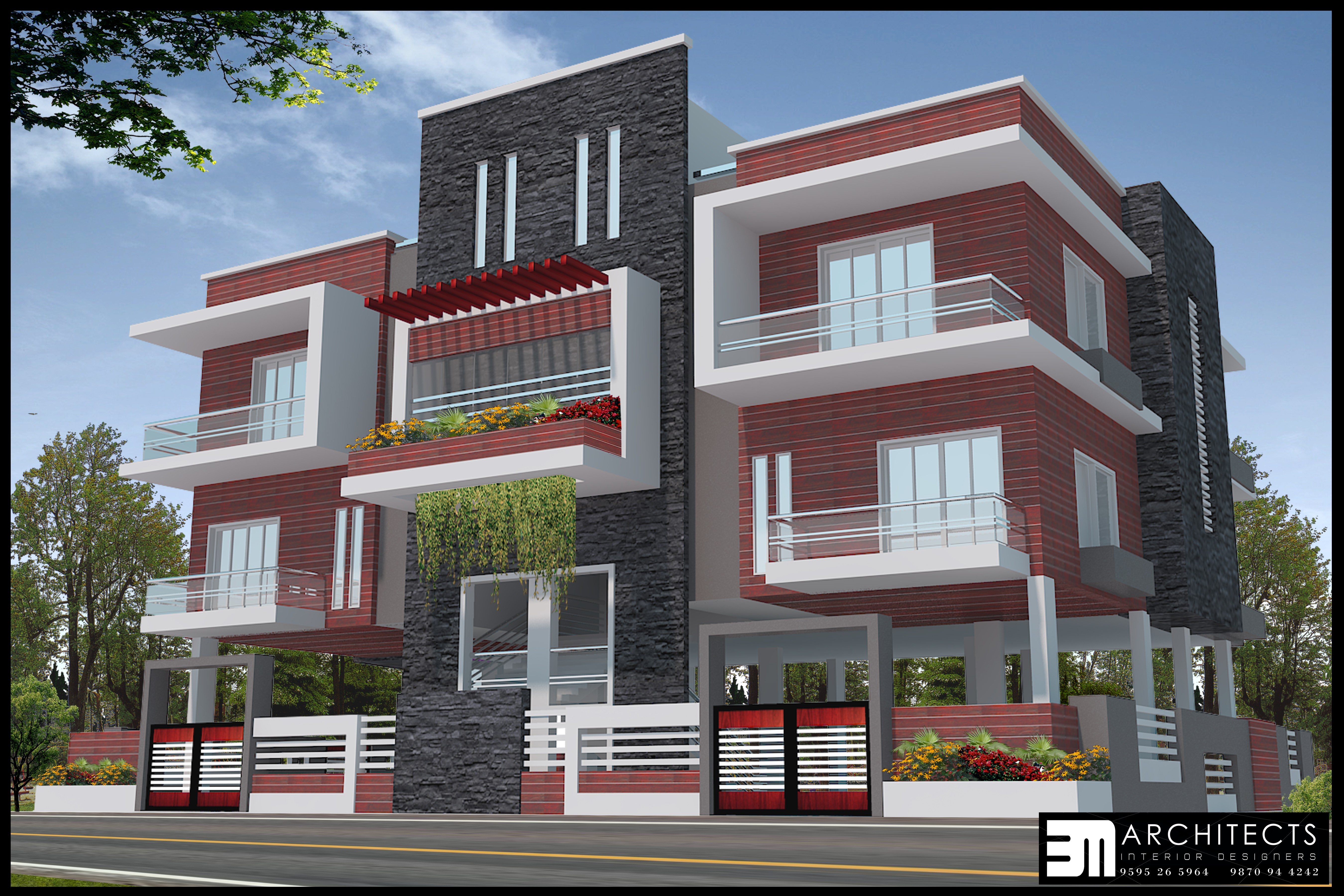 Residence in Chalisgaon by BM ARCHITECTS & INTERIOR DESIGNERS - Architizer