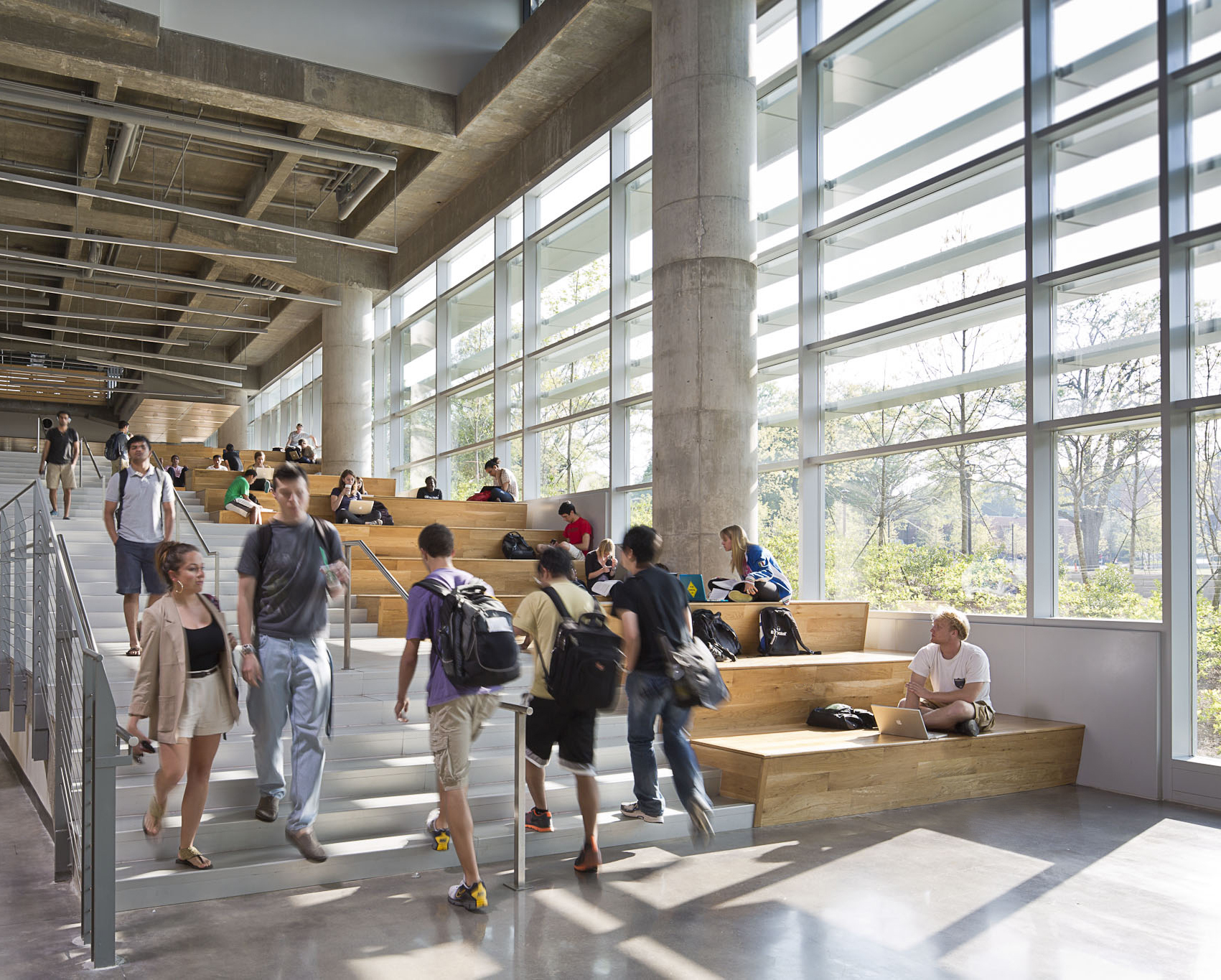 Clough Undergraduate Learning Commons by Bohlin Cywinski Jackson ...