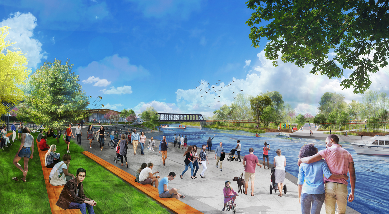 Riverfront Fort Wayne - Architizer