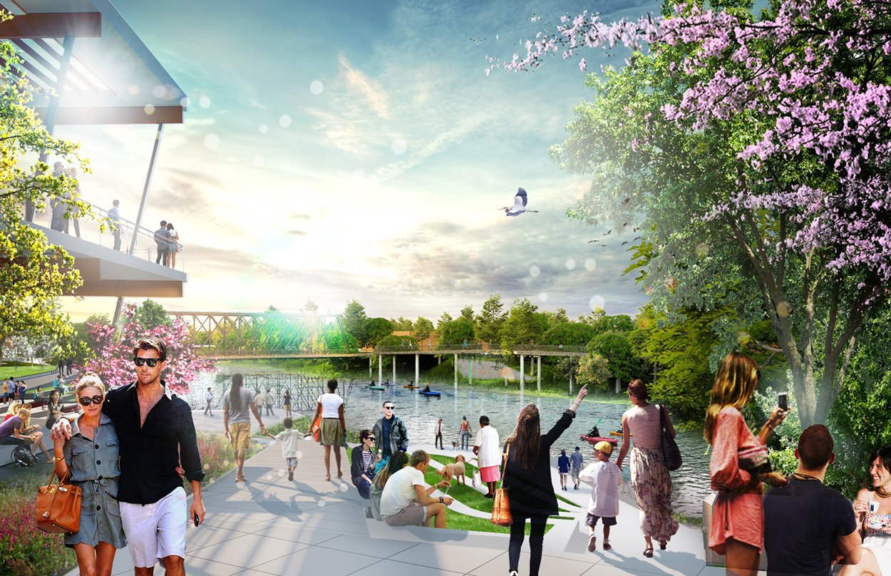 Riverfront Fort Wayne - Architizer