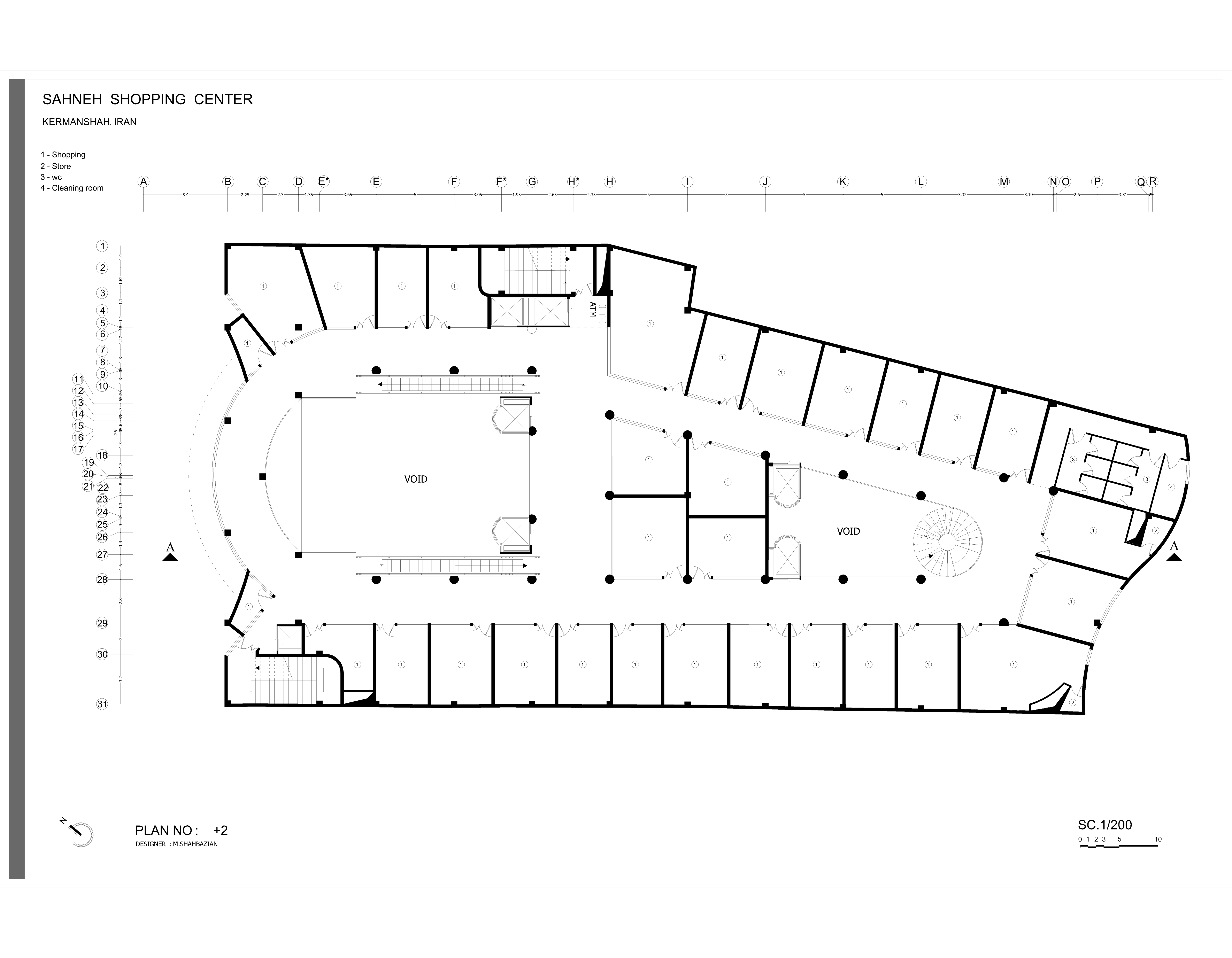 Idea 2189983: Sahneh Shopping Center by Mostafa Shahbazian & Partners ...