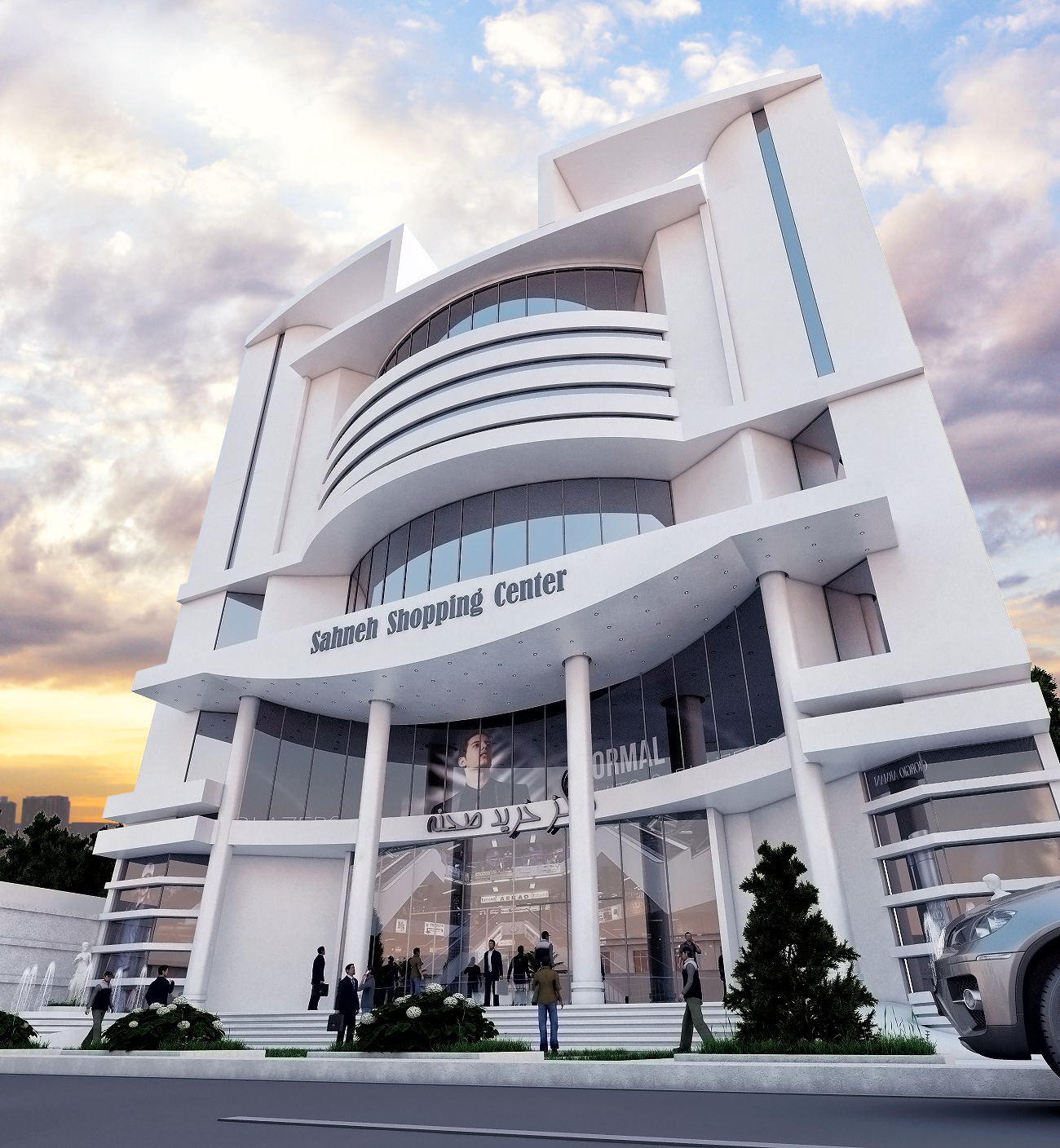 Idea 2190002: Sahneh Shopping Center by Mostafa Shahbazian & Partners ...