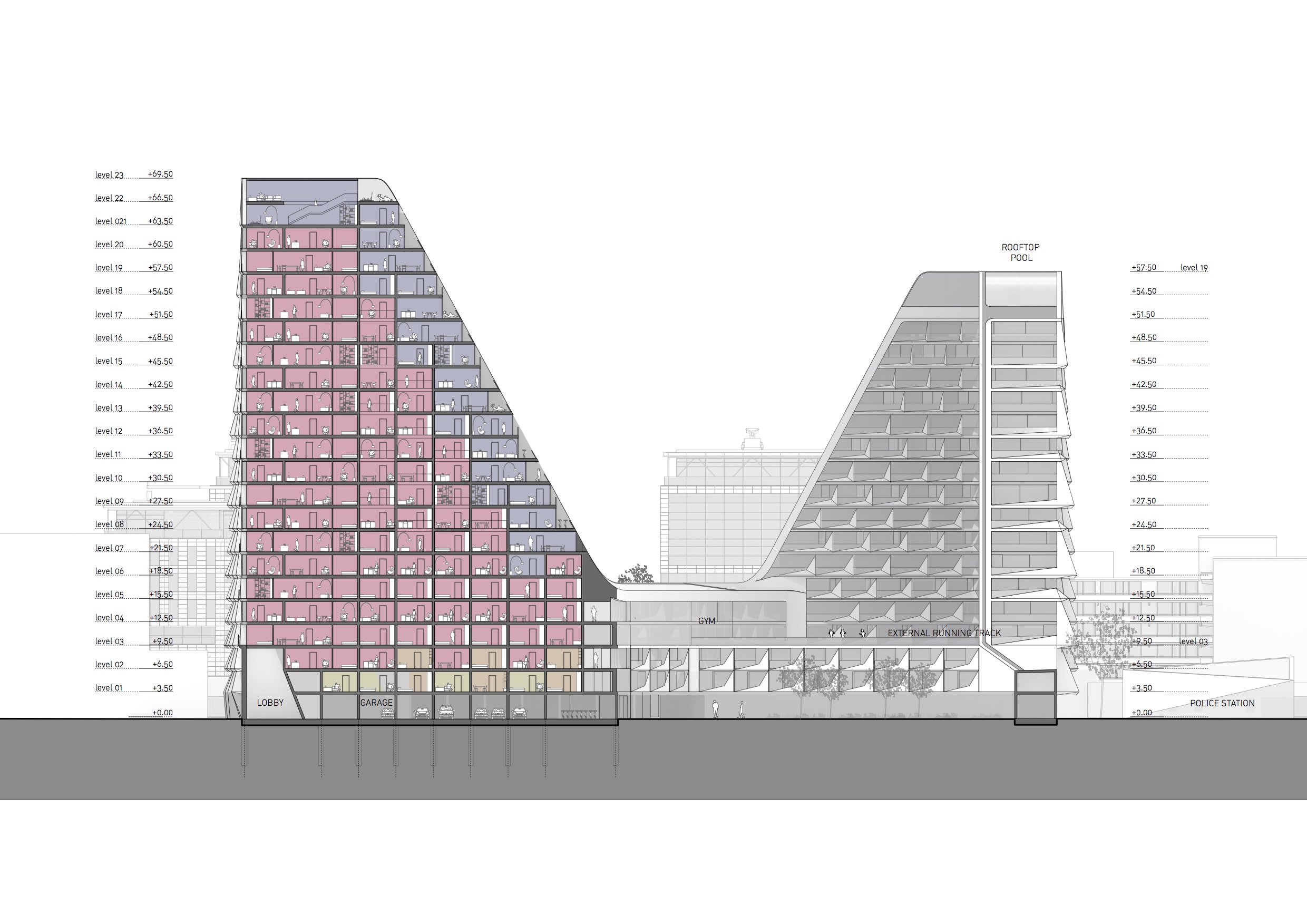 Looping Towers by Peter Pichler Architecture - Architizer