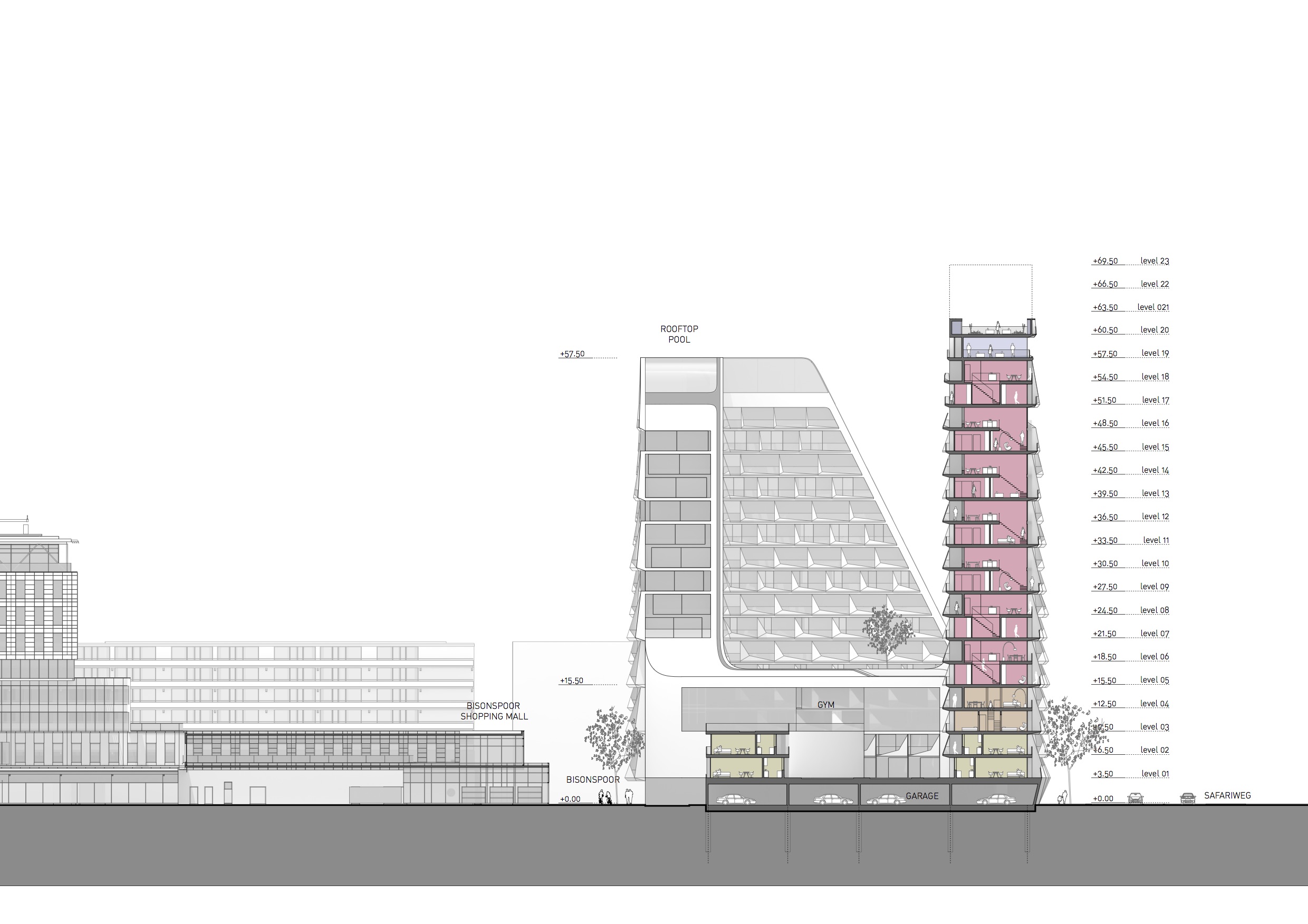 Looping Towers by Peter Pichler Architecture - Architizer